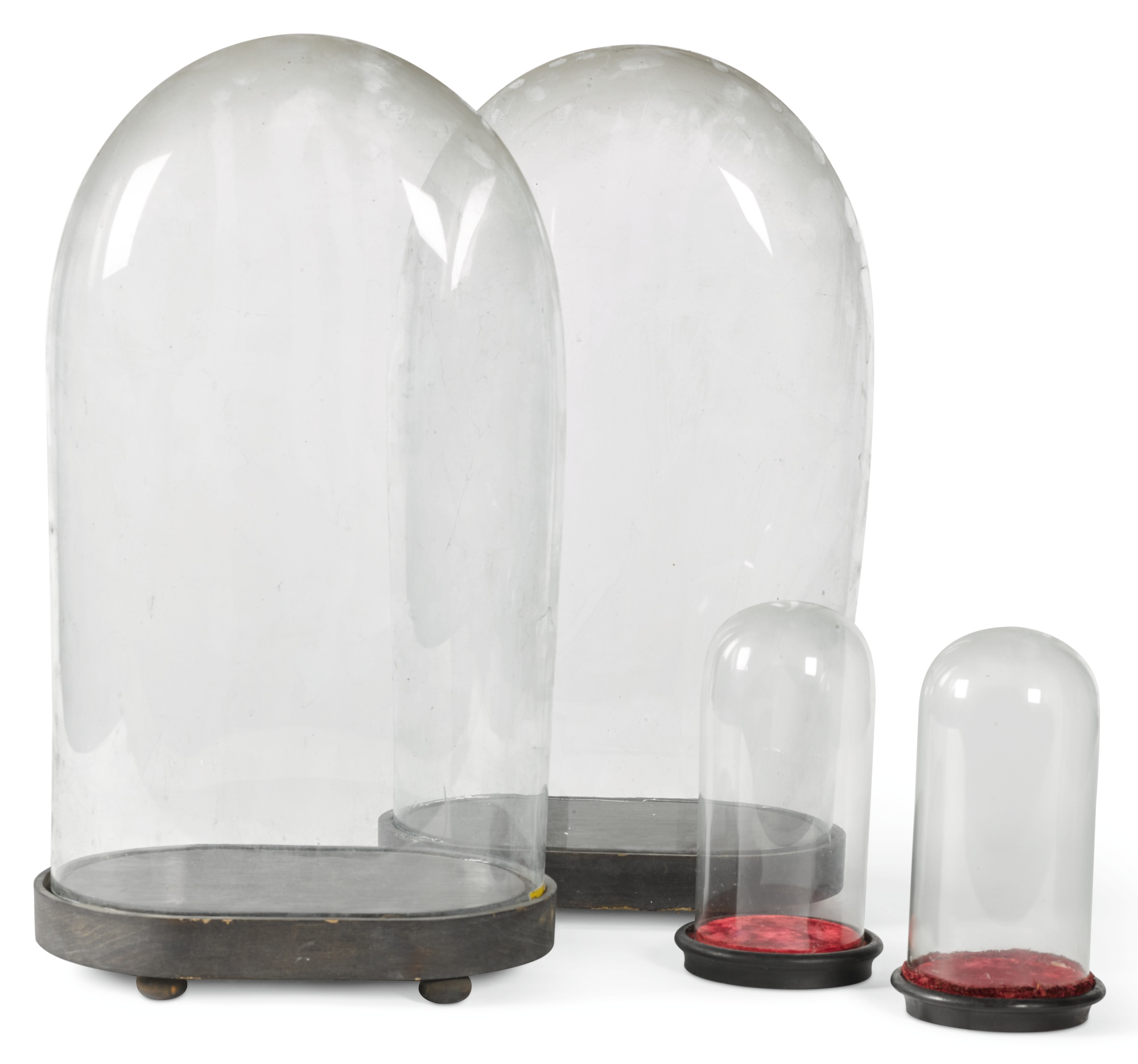 FOUR VICTORIAN GLASS DOMES, THIRD QUARTER 19TH CENTURY | Spetchley ...
