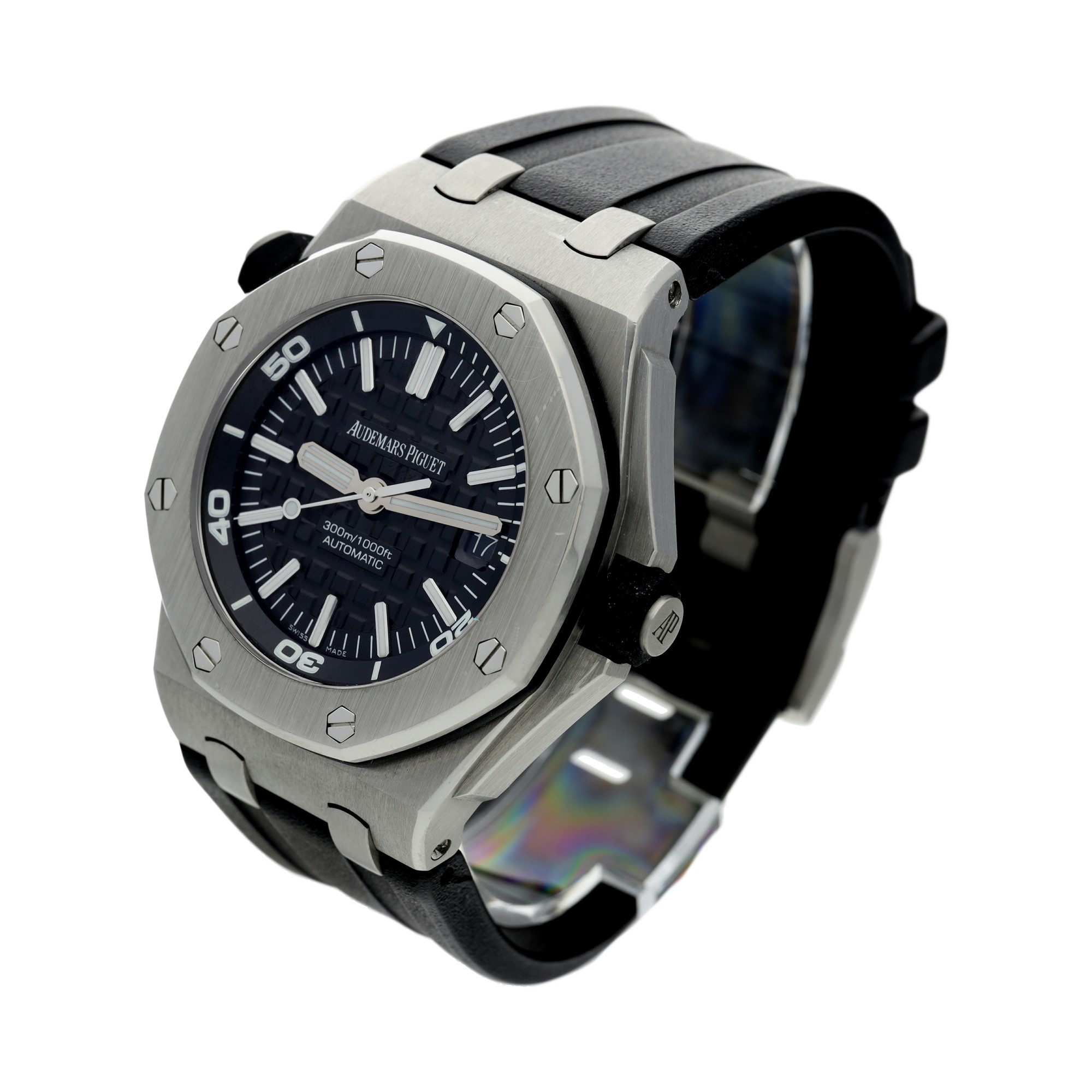 REFERENCE 15703ST.OO.A002CA.01 ROYAL OAK OFFSHORE DIVER A STAINLESS ...