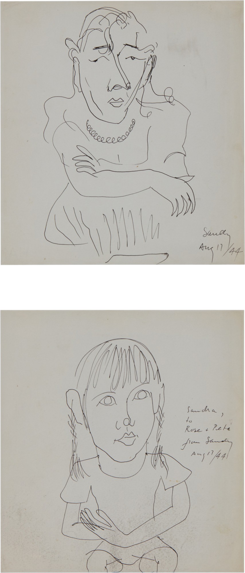 i. Sandra Calder; ii. Louisa Calder [Two Works] | Contemporary Art ...