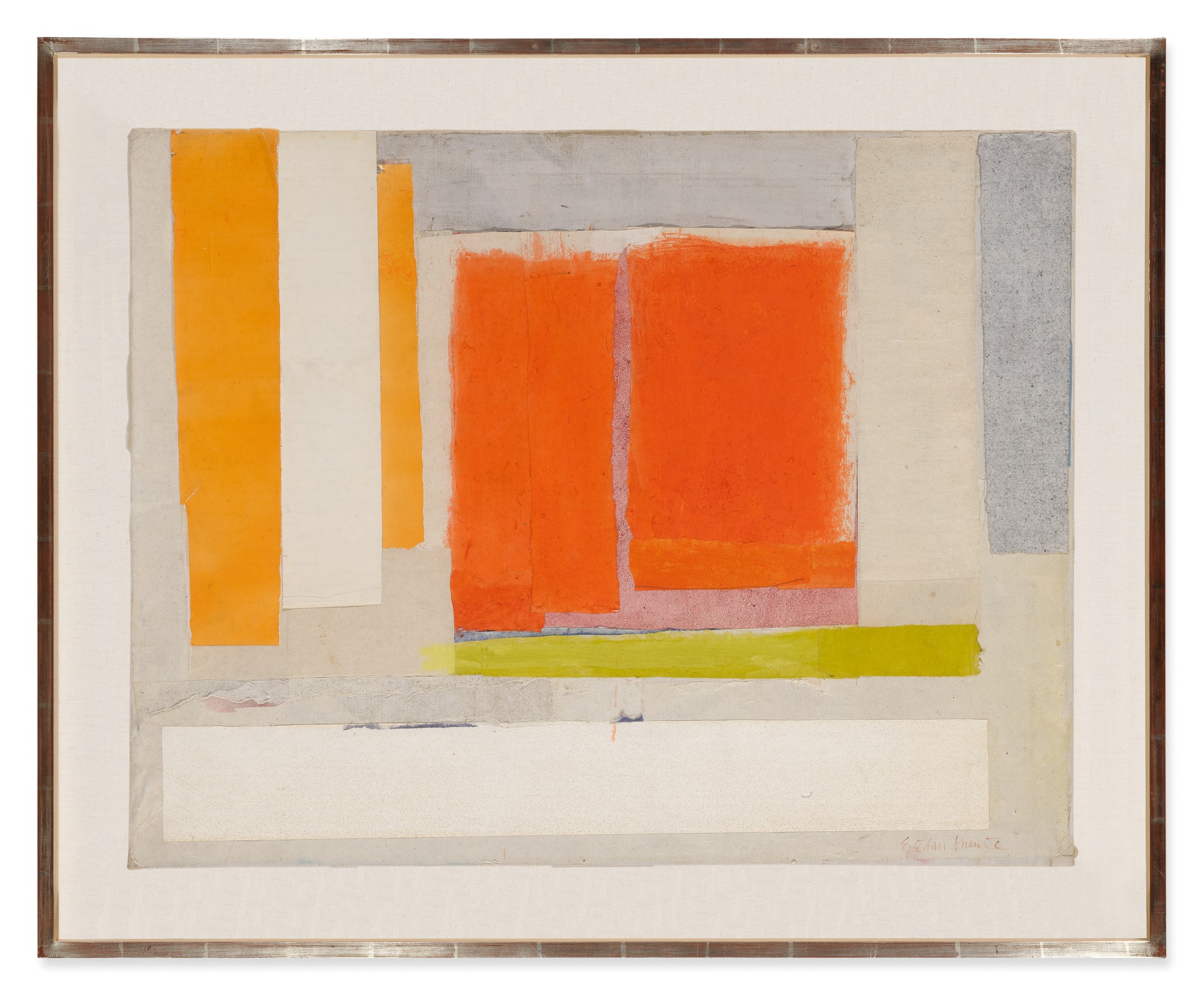 ESTEBAN VICENTE | UNTITLED | Contemporary Art | New York | 2020 | Sotheby's