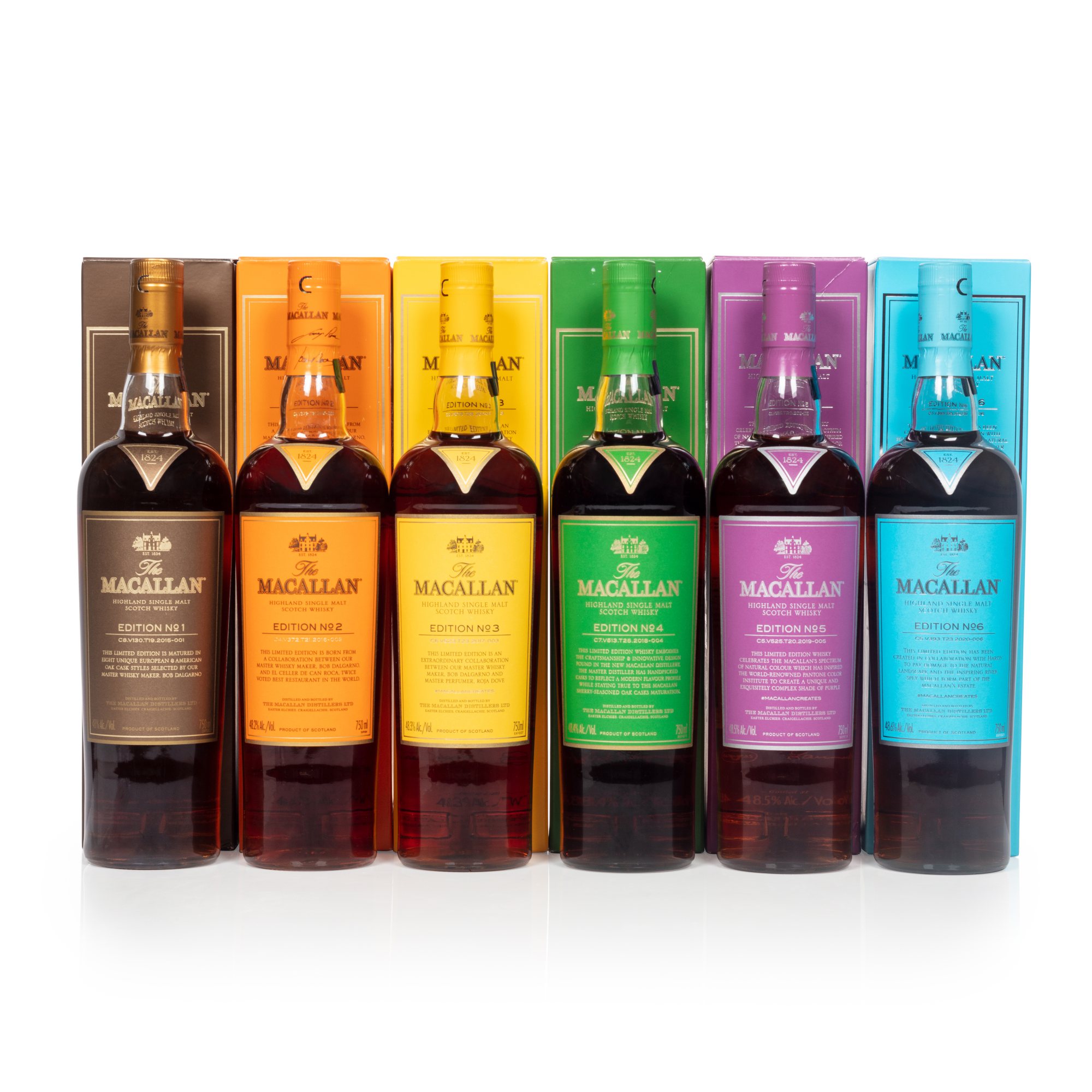The Macallan Edition No. 1 - 6 (6 BT75) | Finest Whisky | A Sherry Cask ...