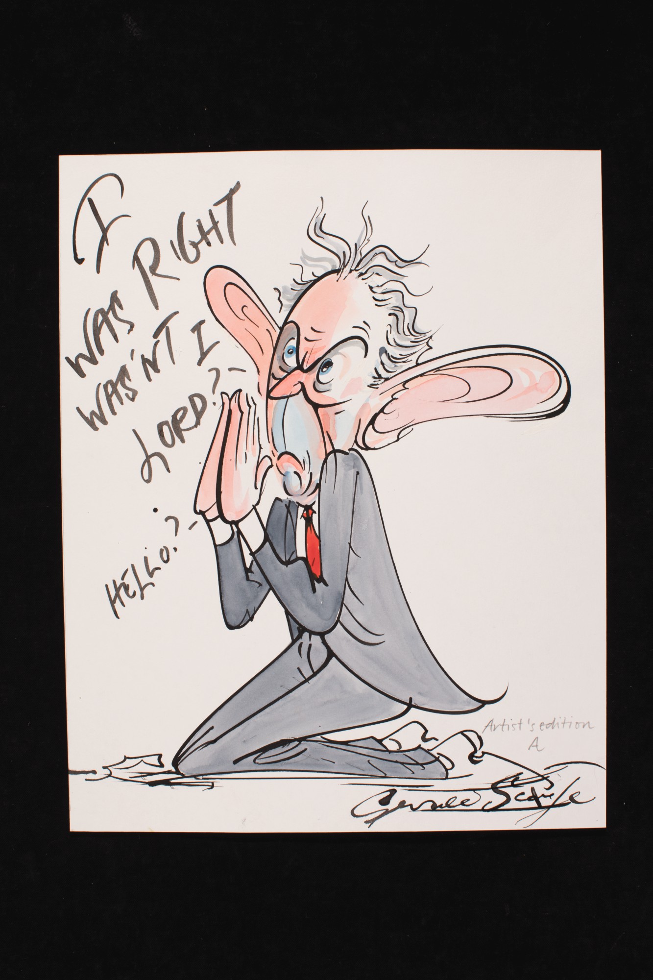 SCARFE | Sixty Years of Being Rude, 2019, copy A of the "artist's ...