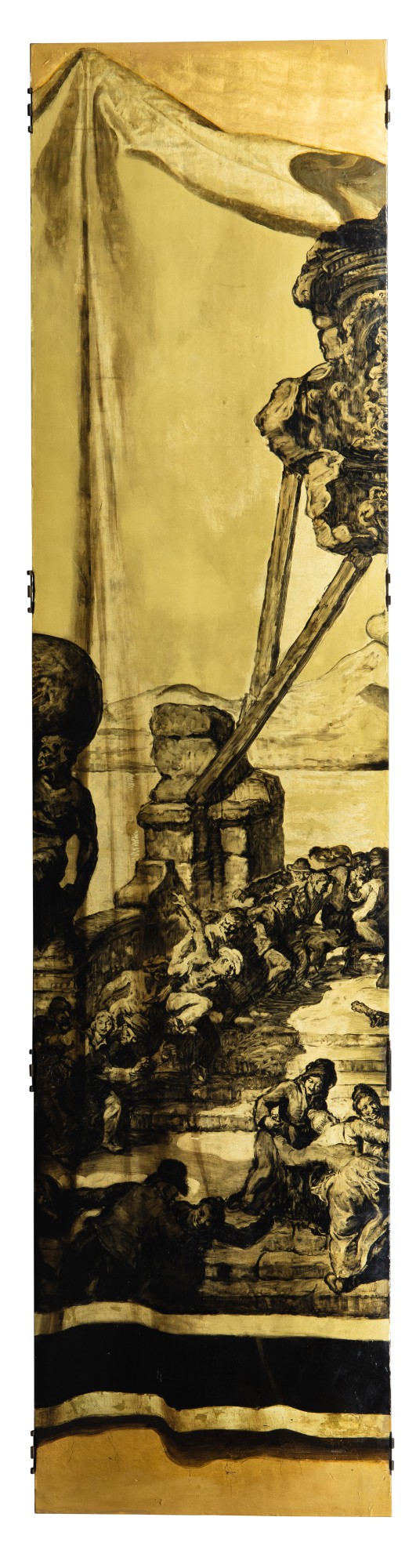 José María Sert (1874-1945) 'Vision de Naples' An eleven-leaf screen ...