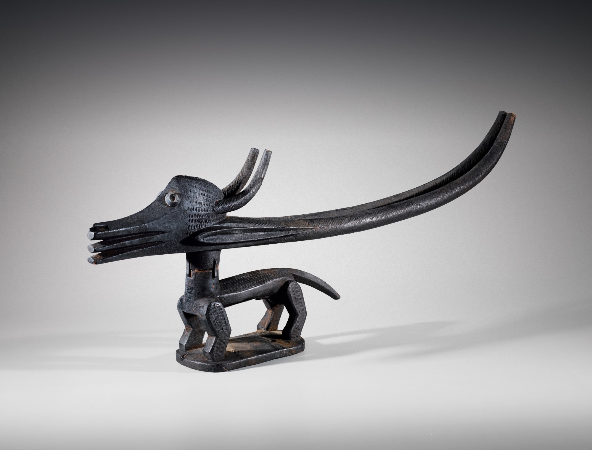 Cimier ciwara, Bamana, Mali | Bamana Ciwara Headdress, Mali | Sculpture ...