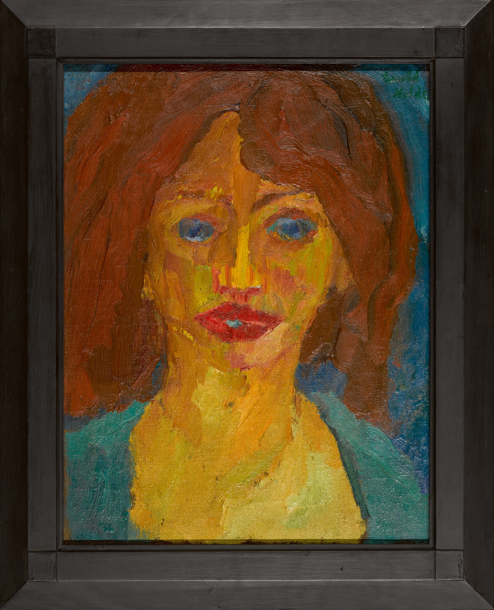 EMIL NOLDE | SCHAUSPIELERIN (ACTRESS) - RECTO, PIAZZA S. DOMENICO II ...