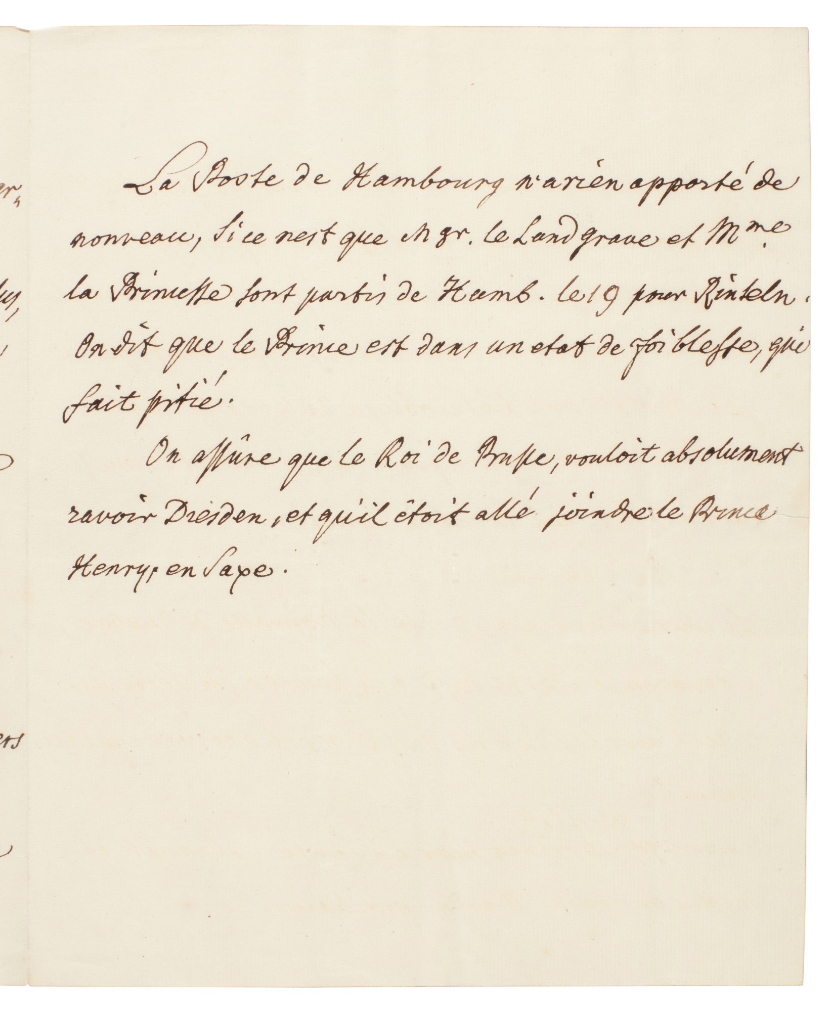 Canada | Letter reporting on the fall of Quebec, 1759 | History in ...