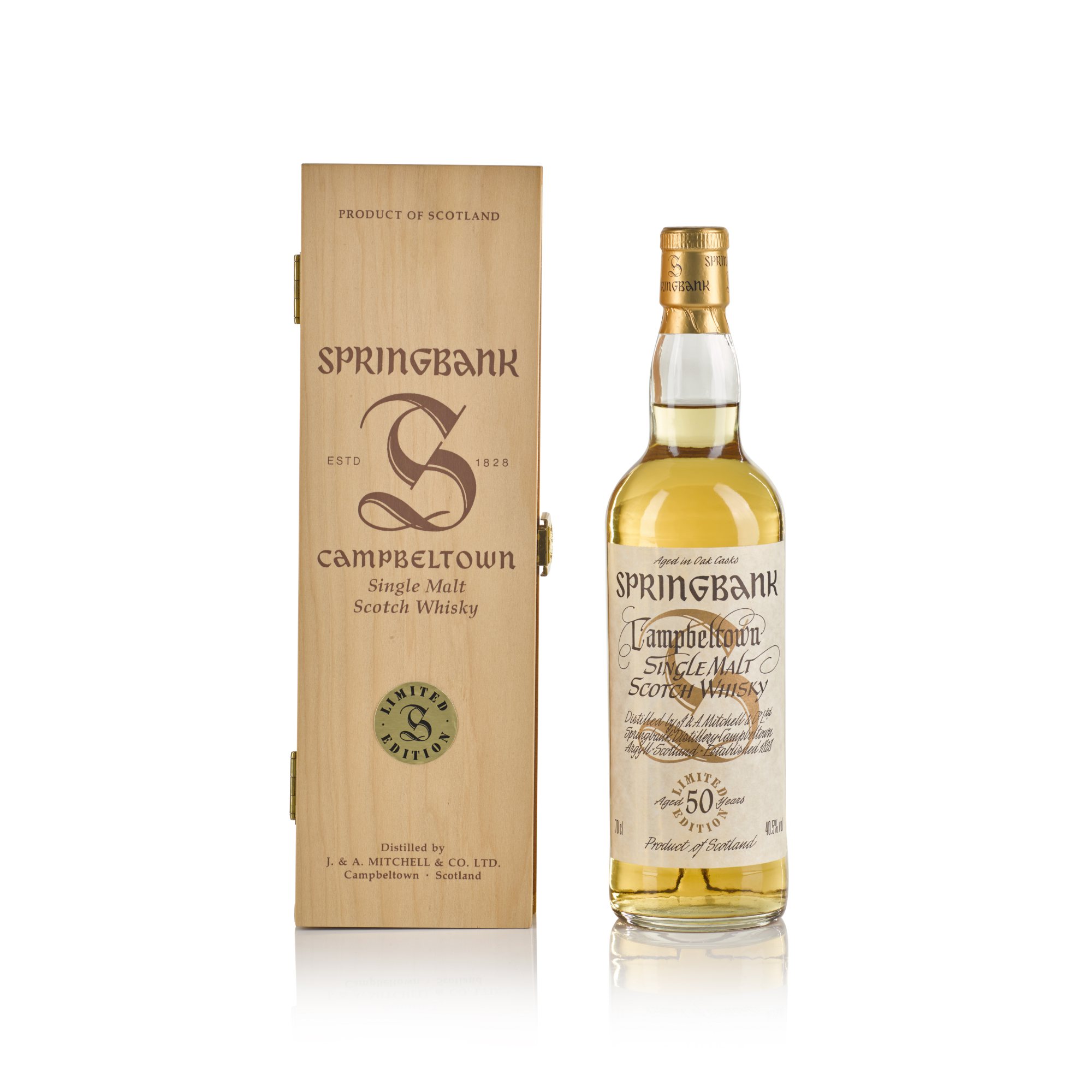 Springbank Millennium Collection 50 Year Old 40.5 abv NV (1 BT 70cl ...