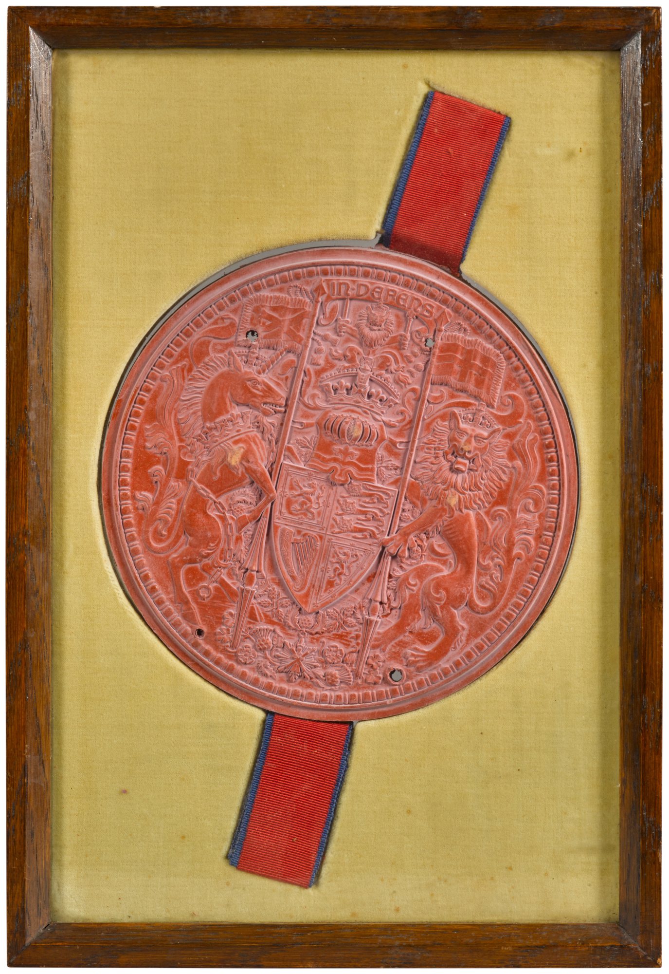 A George V facsimile of a royal seal of state, 20th century | Royal ...