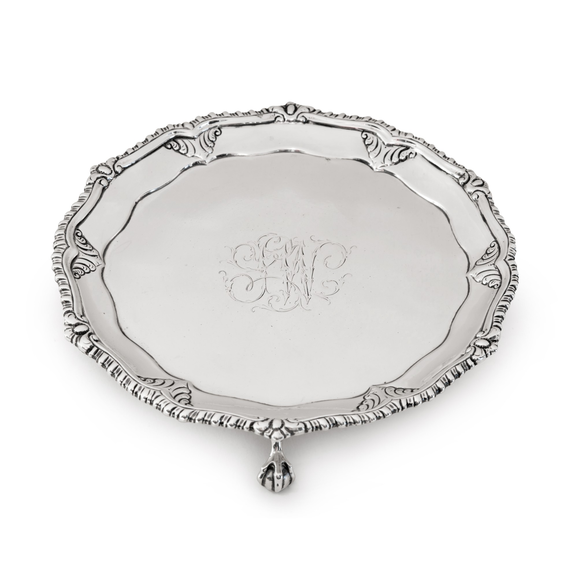 American Silver Waiter, Joseph and Nathaniel Richardson, Philadelphia ...