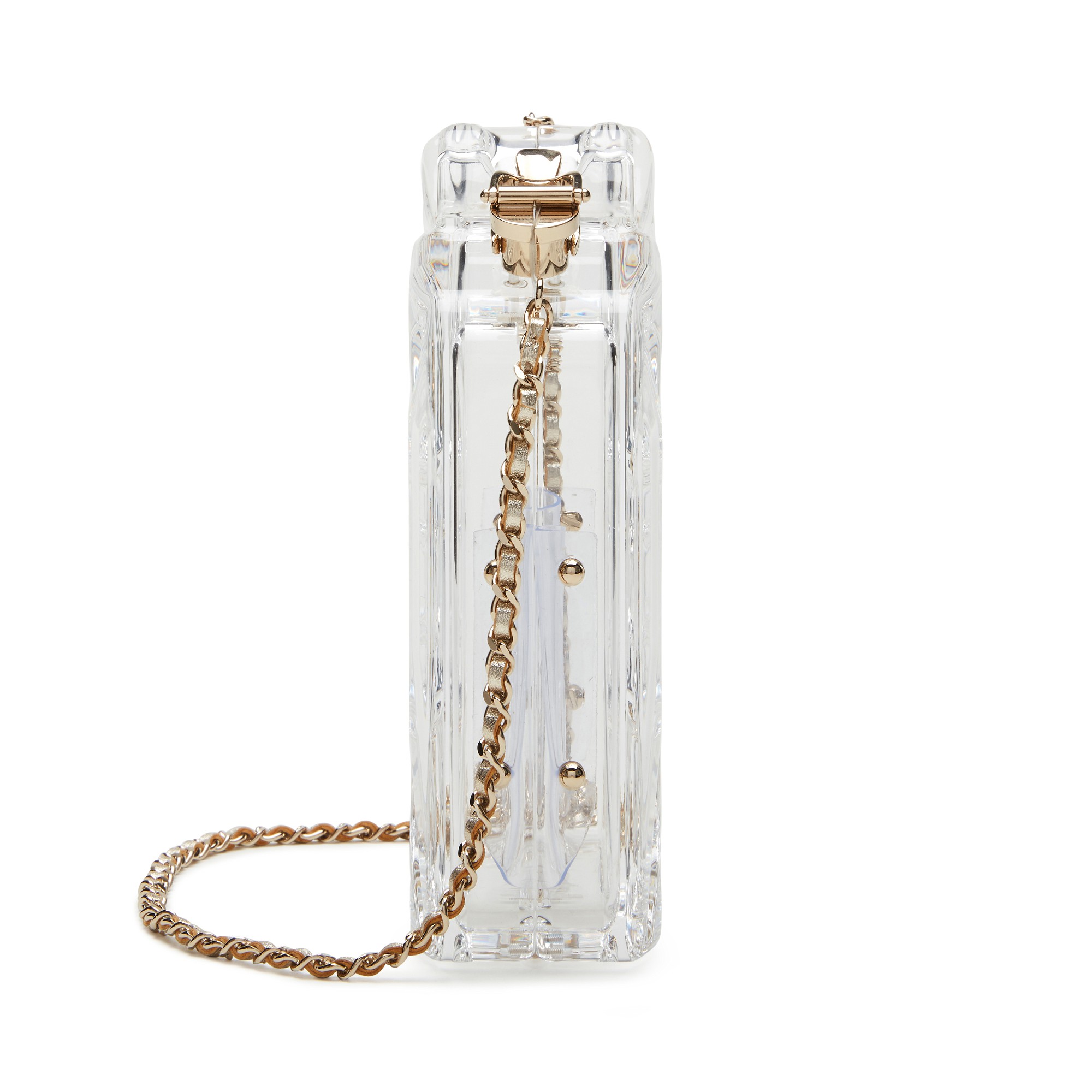 Clear Lucite Dubai by Night Gas Tank Pale Gold Hardware, 2015 ...