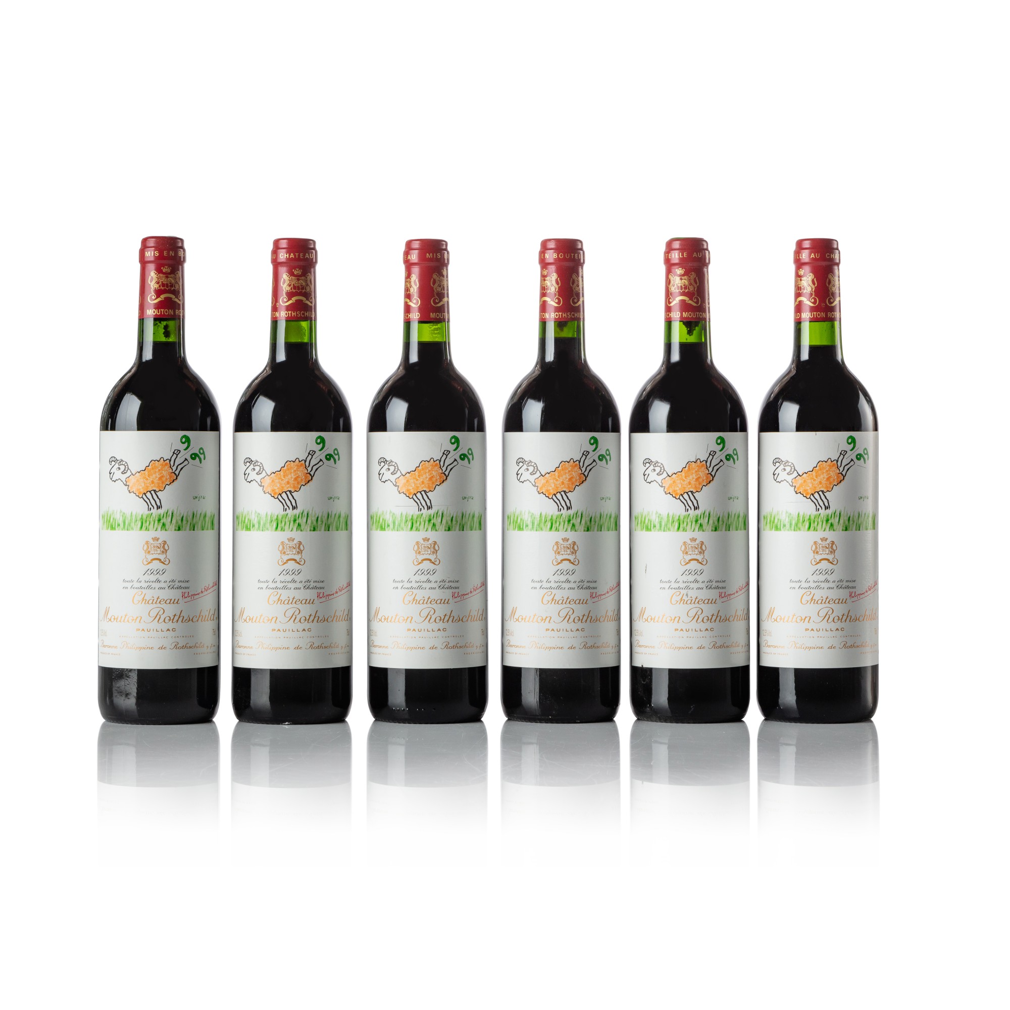 Château Mouton Rothschild 1999 (9 BT) | Fine & Rare Wines | Burgundy, Bordeaux and Beyond | 2022 ...