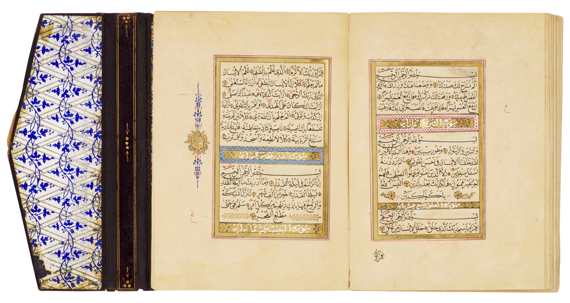 An illuminated Qur'an, copied by Al-Hajj Shams Al-Din Al-Rafaqi ...