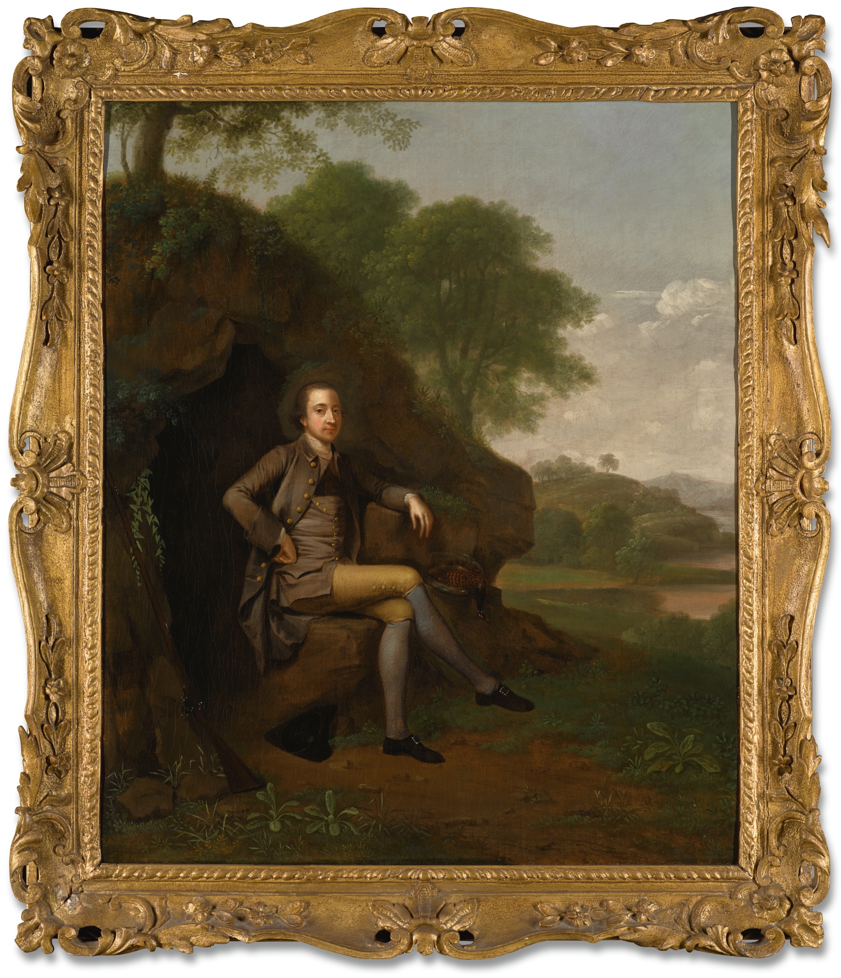 ARTHUR DEVIS | PORTRAIT OF A GENTLEMAN, POSSIBLY THE REVEREND WILLIAM ...