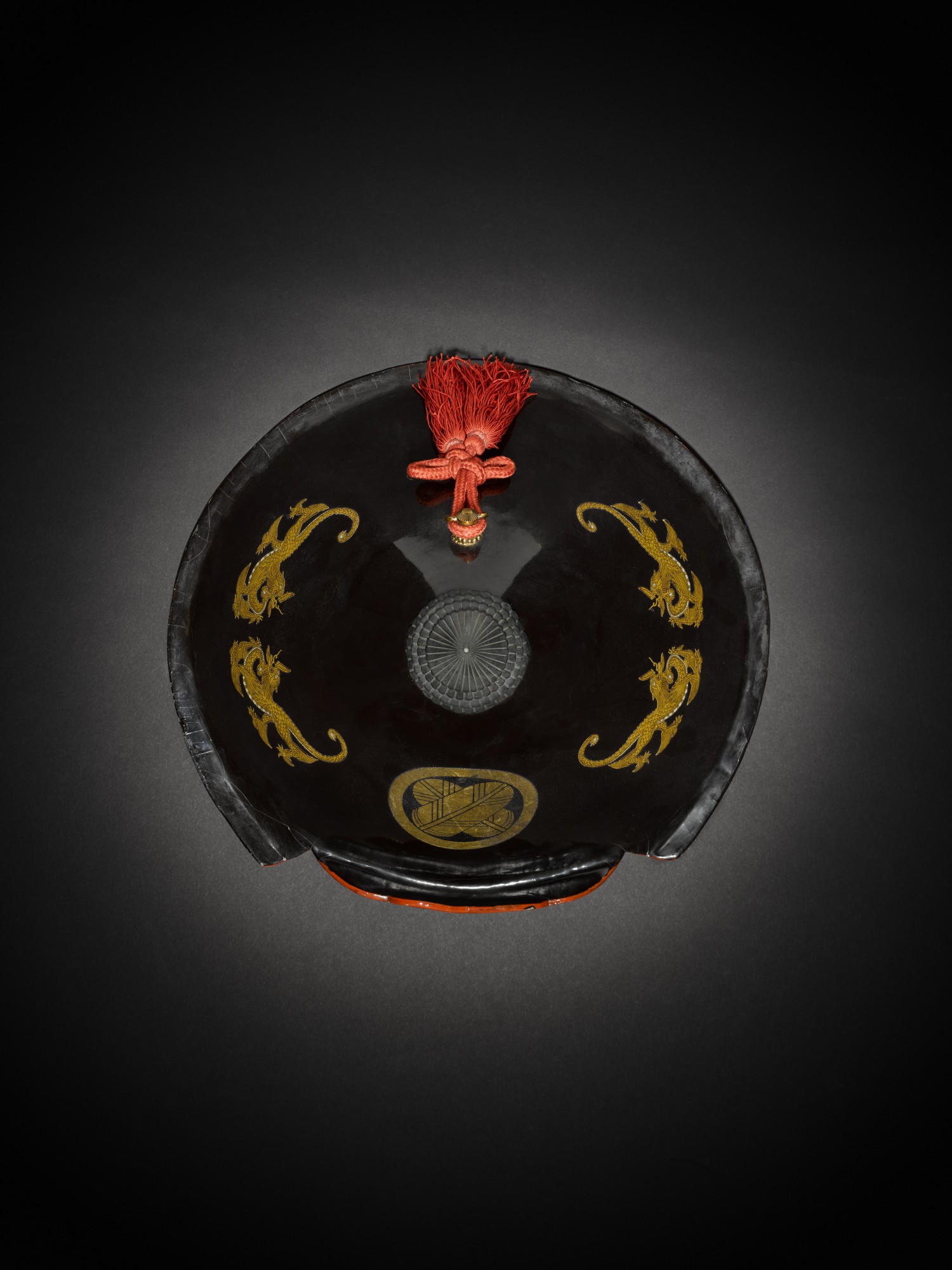 A jingasa [war hat] | Edo Period, 19th Century | The Samurai: Japanese ...