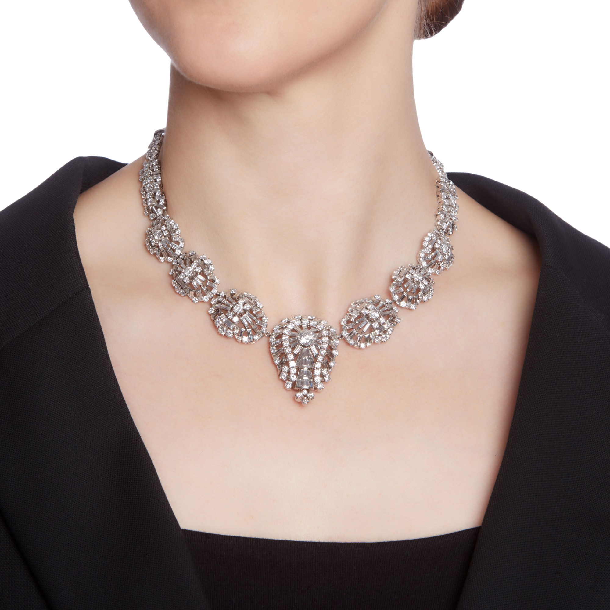 Diamond tiara/necklace, 1950s | Fine Jewels | 2022 | Sotheby's