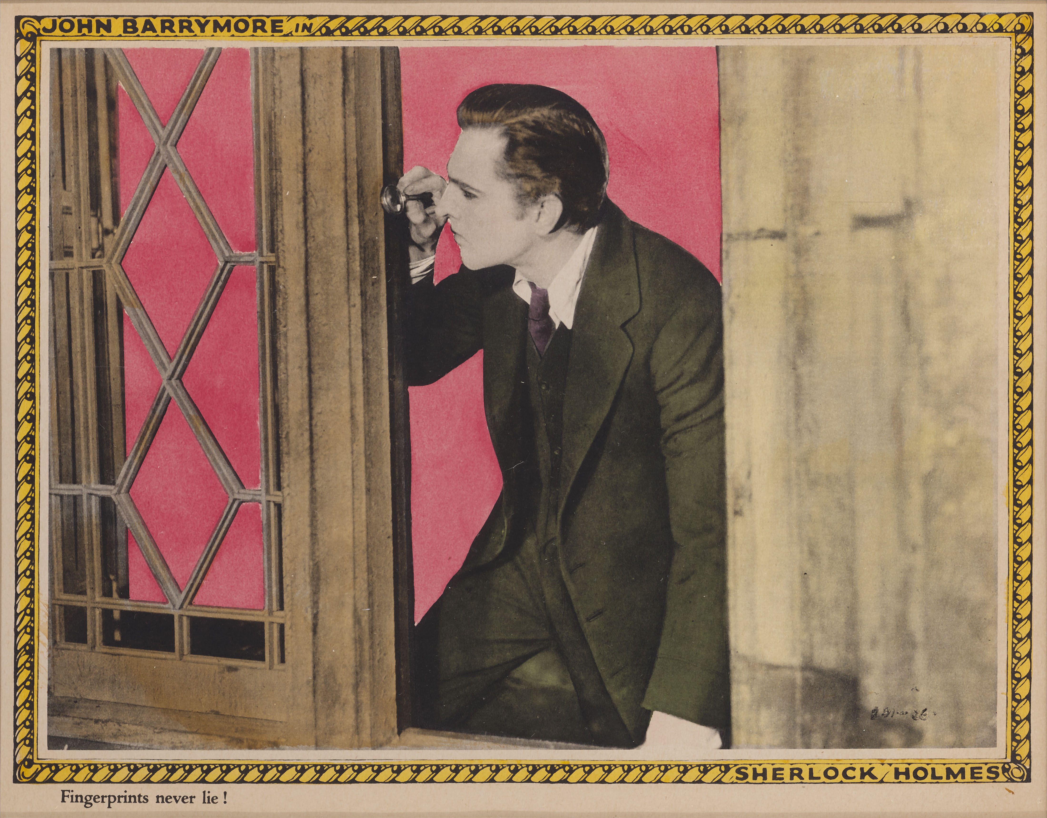 Sherlock Holmes (1922) US, Lobby card | Original Film Posters | 2021 ...