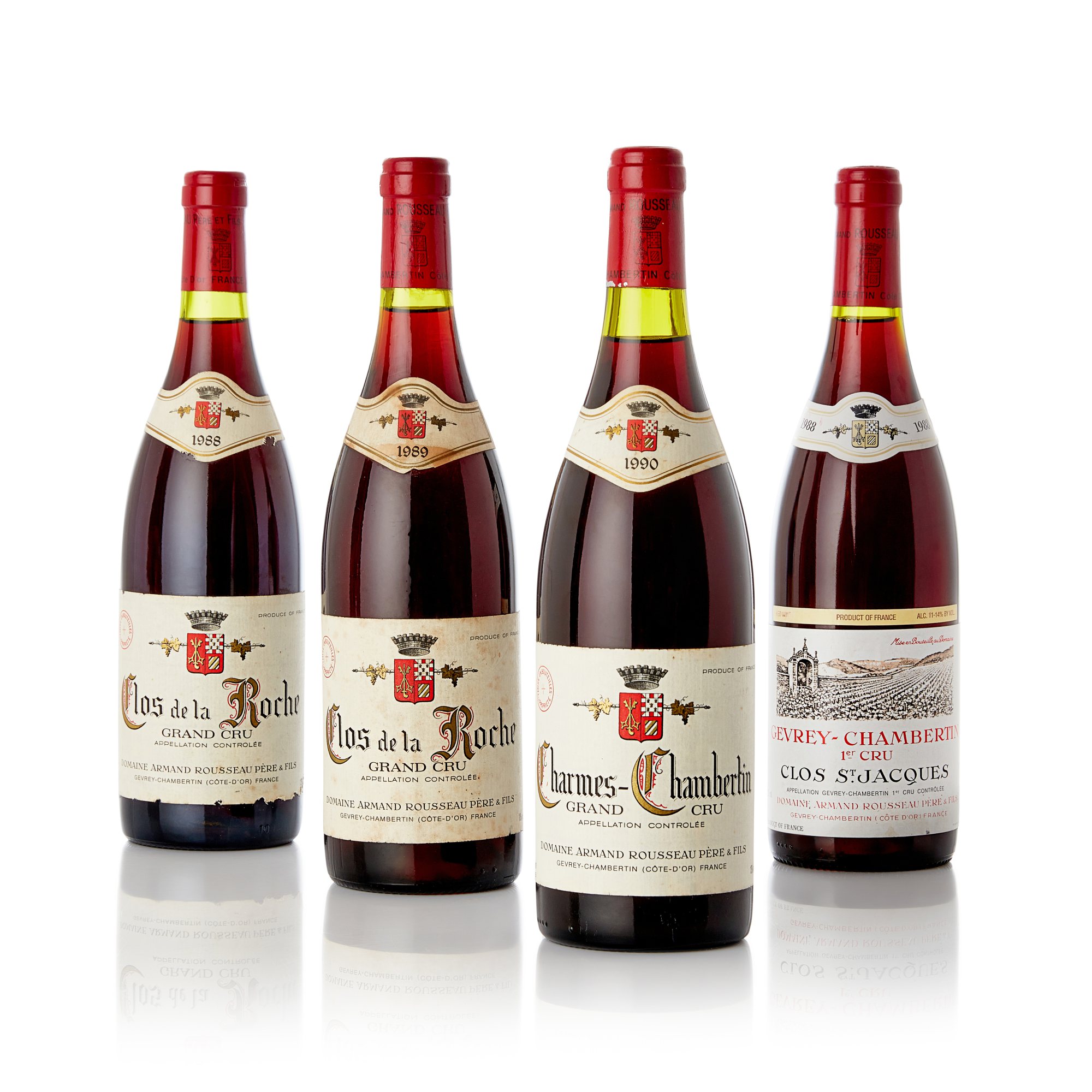 Charmes Chambertin 1990 Domaine Armand Rousseau (6 BT) | Large Format ...