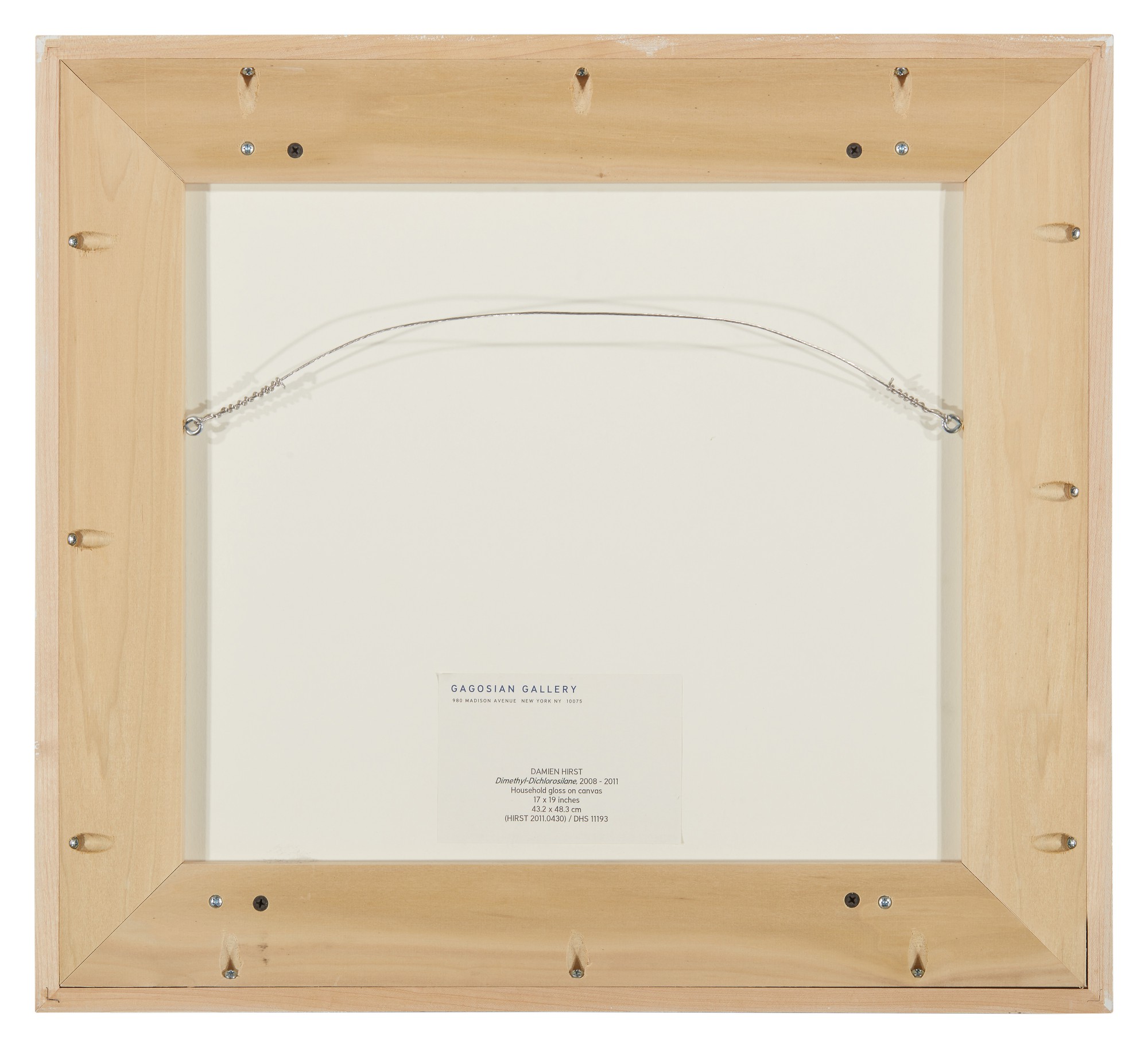 Dimethyl-Dichlorosilane | Contemporary Art Day Auction | | Sotheby's