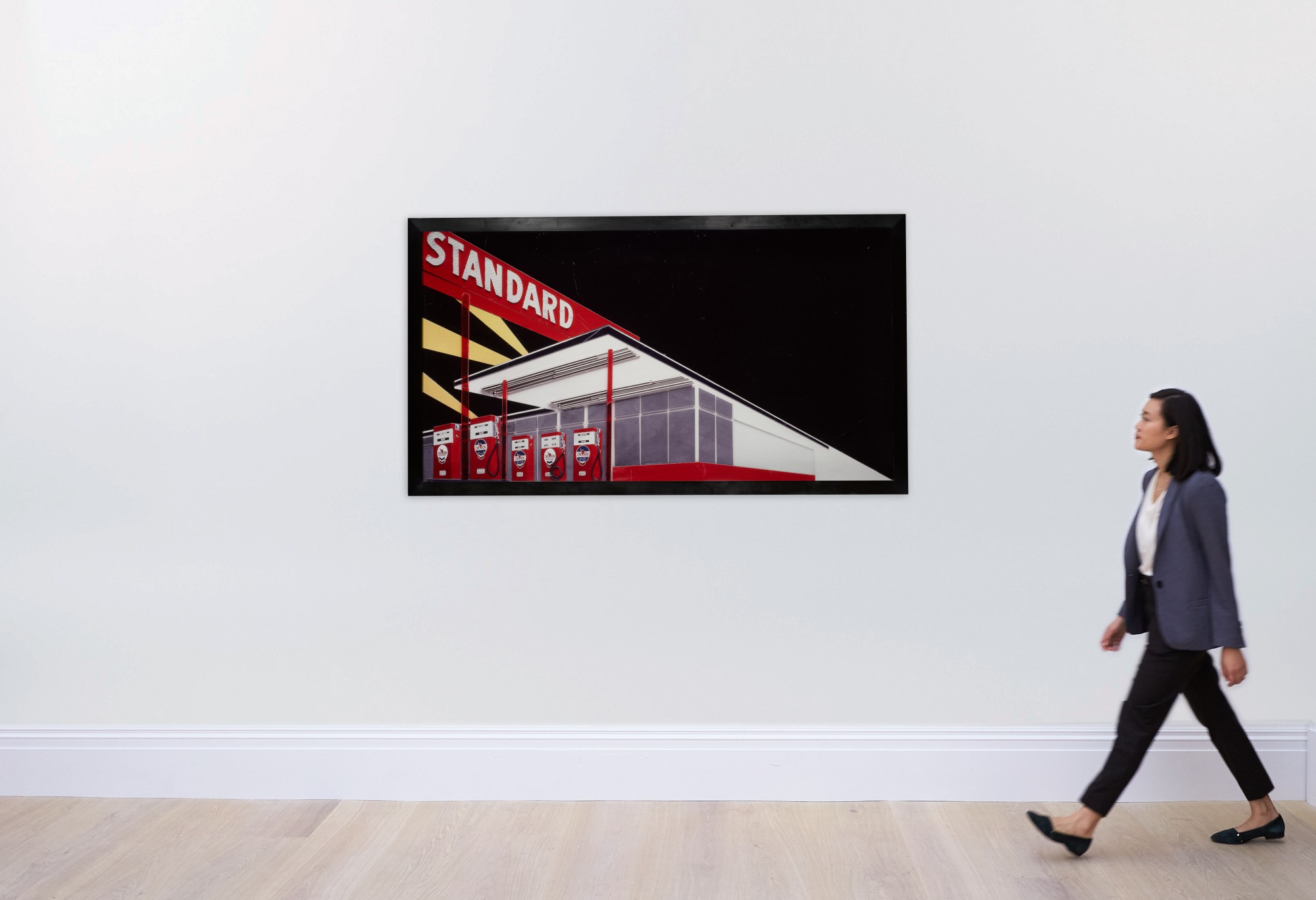 Standard Station (Night), after Ed Ruscha (from 'Pictures of Cars ...