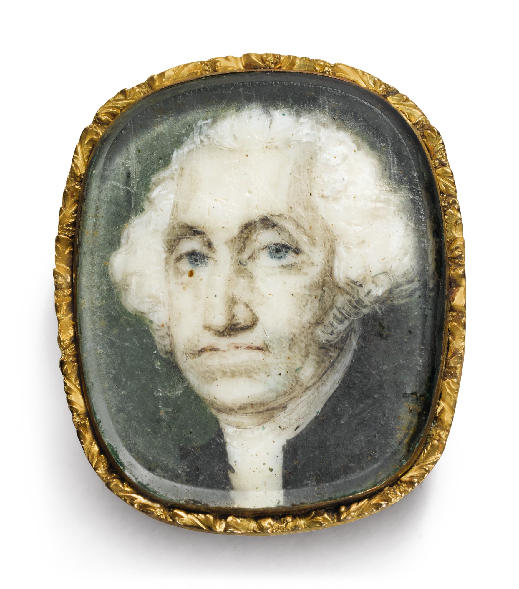 Rare Portrait Brooch of George Washington | Important Americana ...