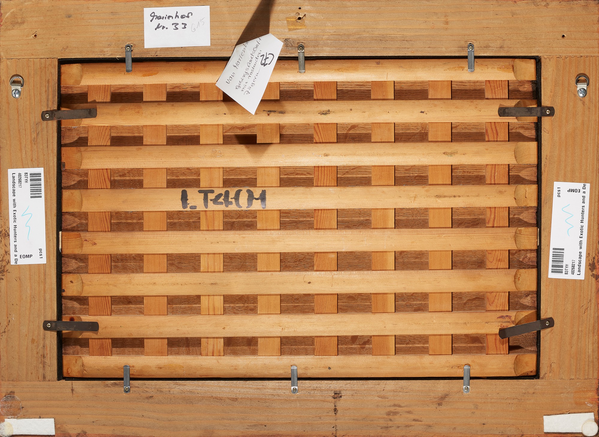 AERT JANSZ. MARIENHOF | Rocky landscape with hunters wearing oriental ...