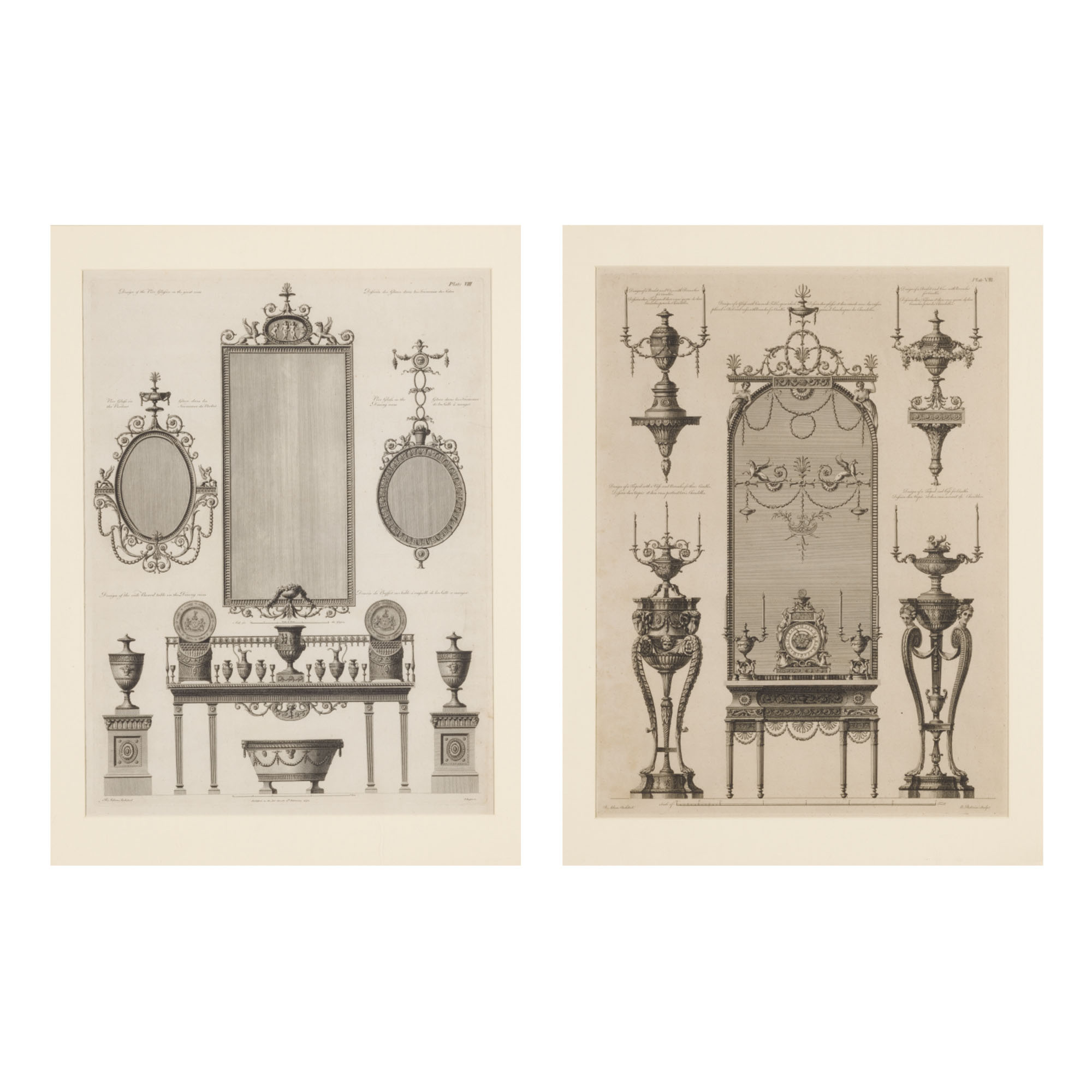 ROBERT ADAM, AND JAMES ADAM (AFTER) | DESIGN FOR PIER GLASS... [VIII ...