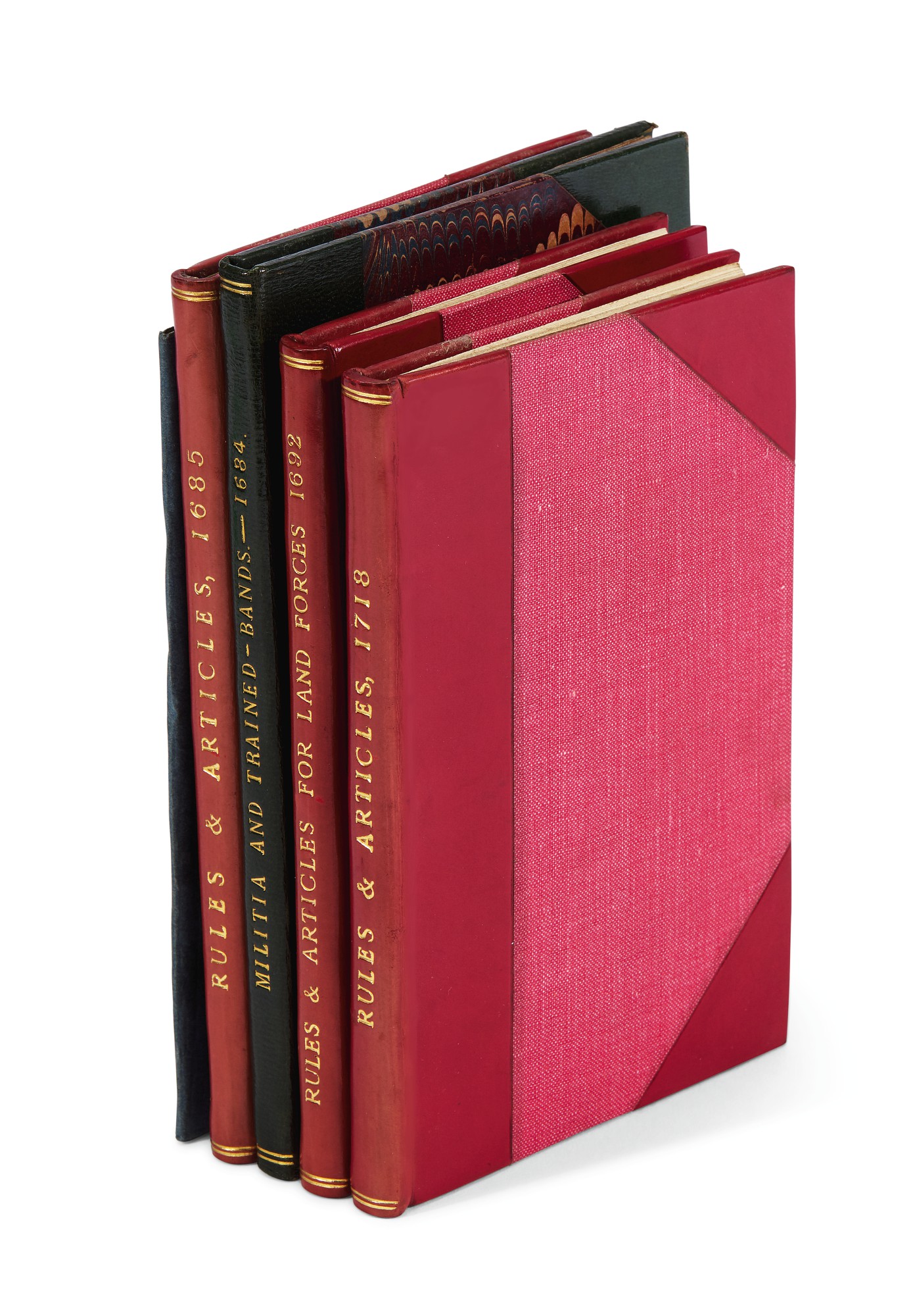 Rules and articles, 5 vol., 1684-1718 | The Cottesloe Military Library ...