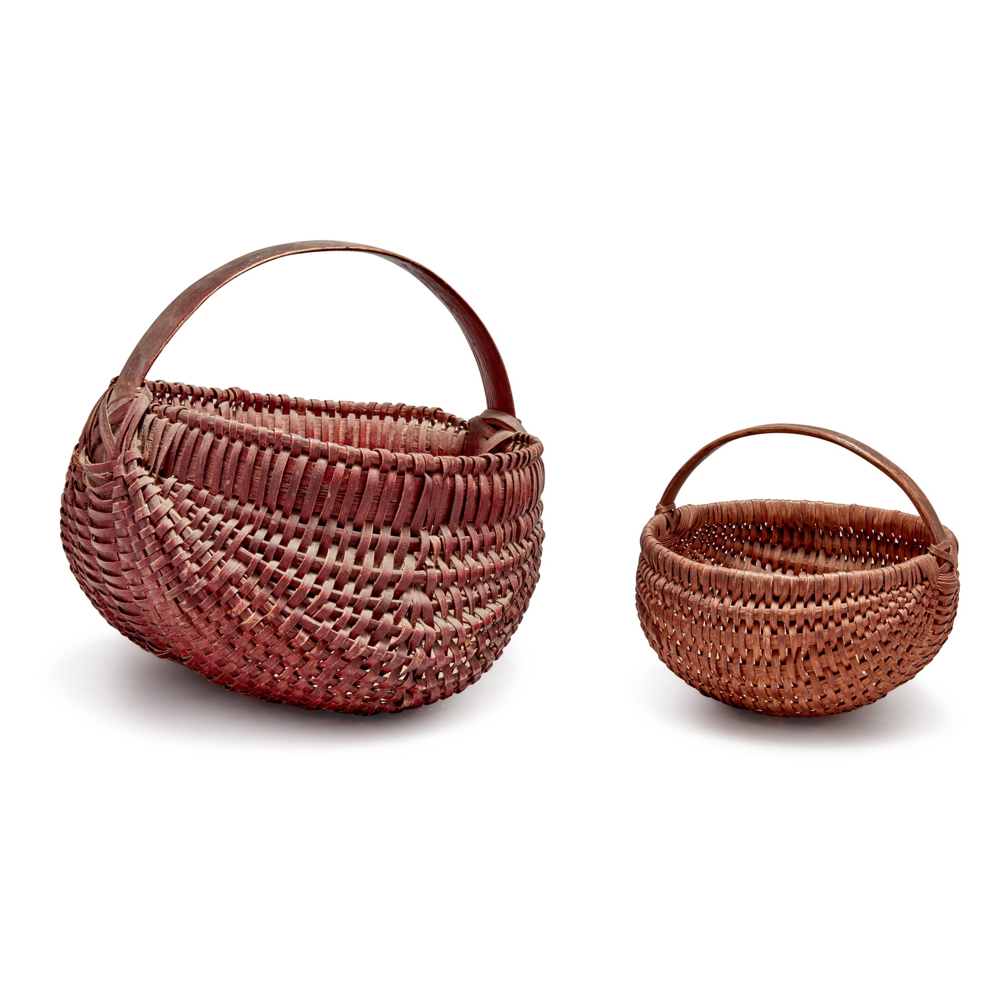 Two Splint Baskets, Southeastern Pennsylvania, Late 19th or Early 20th Century | The William K ...