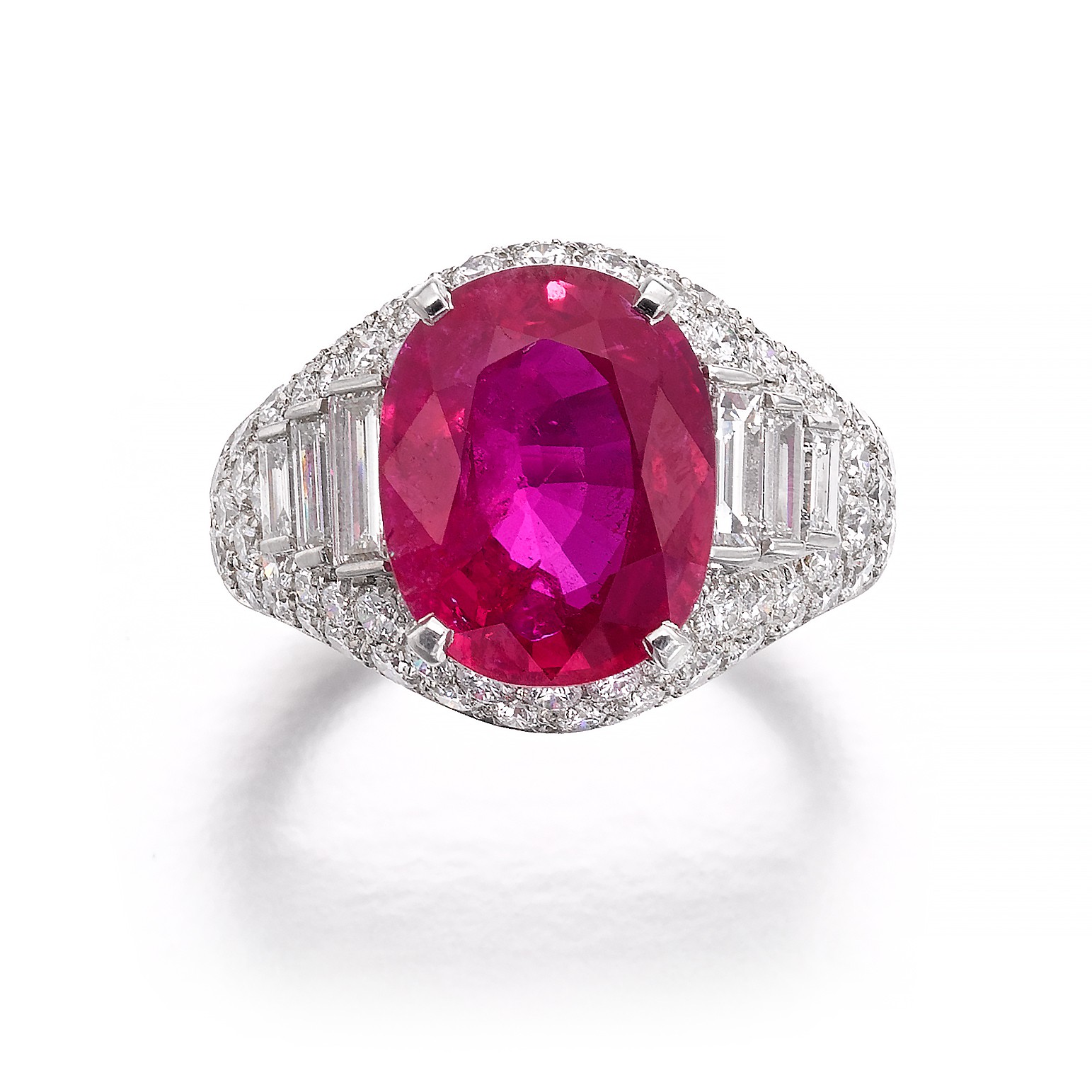 Bulgari | Ruby and diamond ring | 寶格麗 | 紅寶石配鑽石戒指 | Magnificent Jewels ...