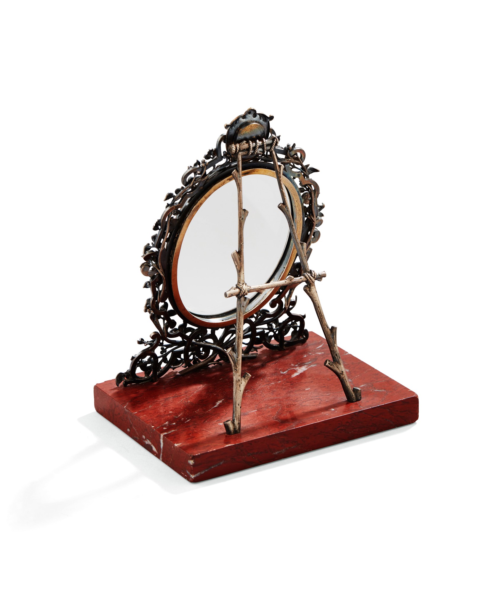 AN OVAL SILVER FRAME, BY EMILE FROMENT-MEURICE, CIRCA 1867 | CADRE ...