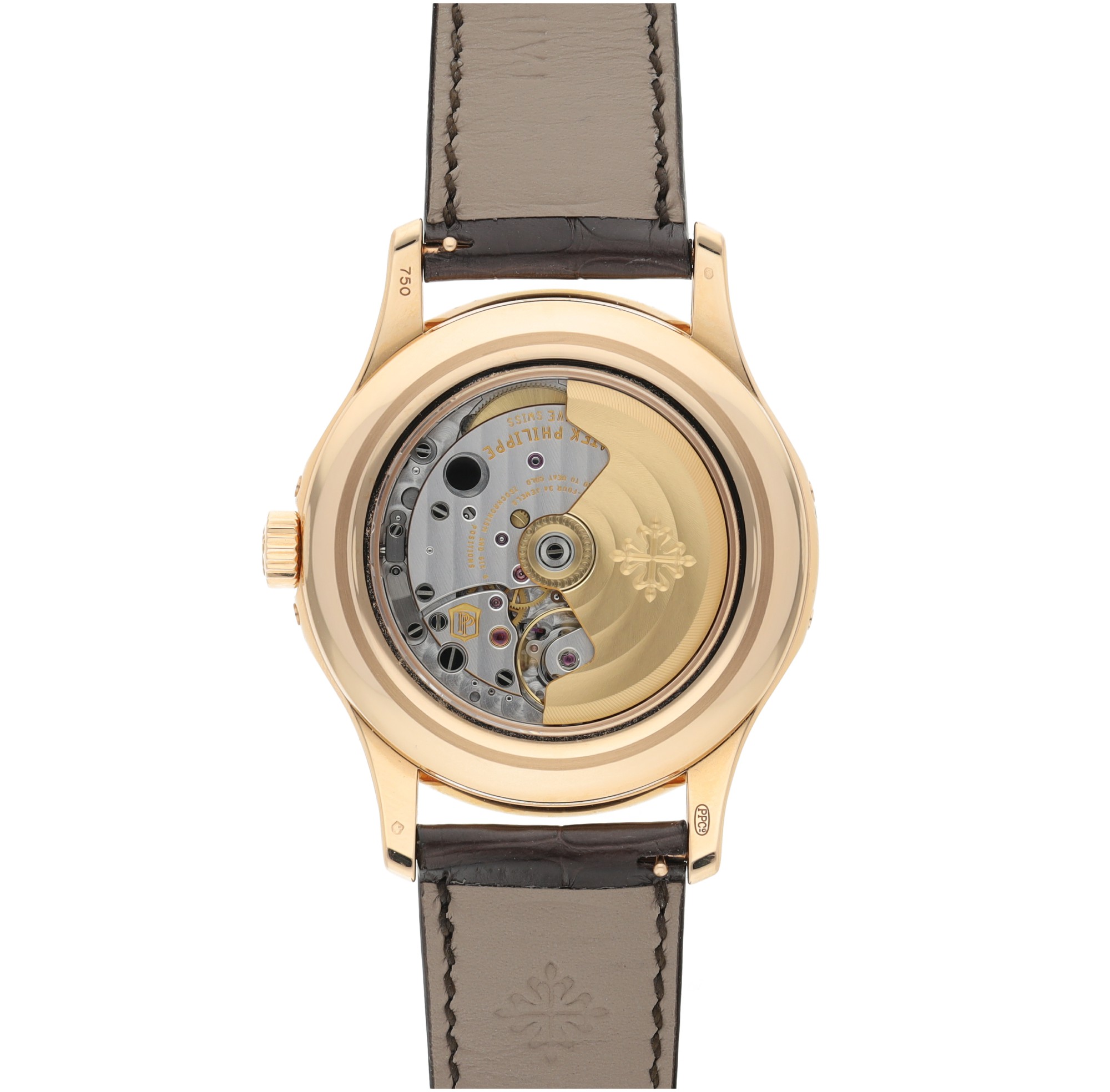 PATEK PHILIPPE | REFERENCE 5205 RETAILED BY TIFFANY & CO.: A PINK GOLD ...