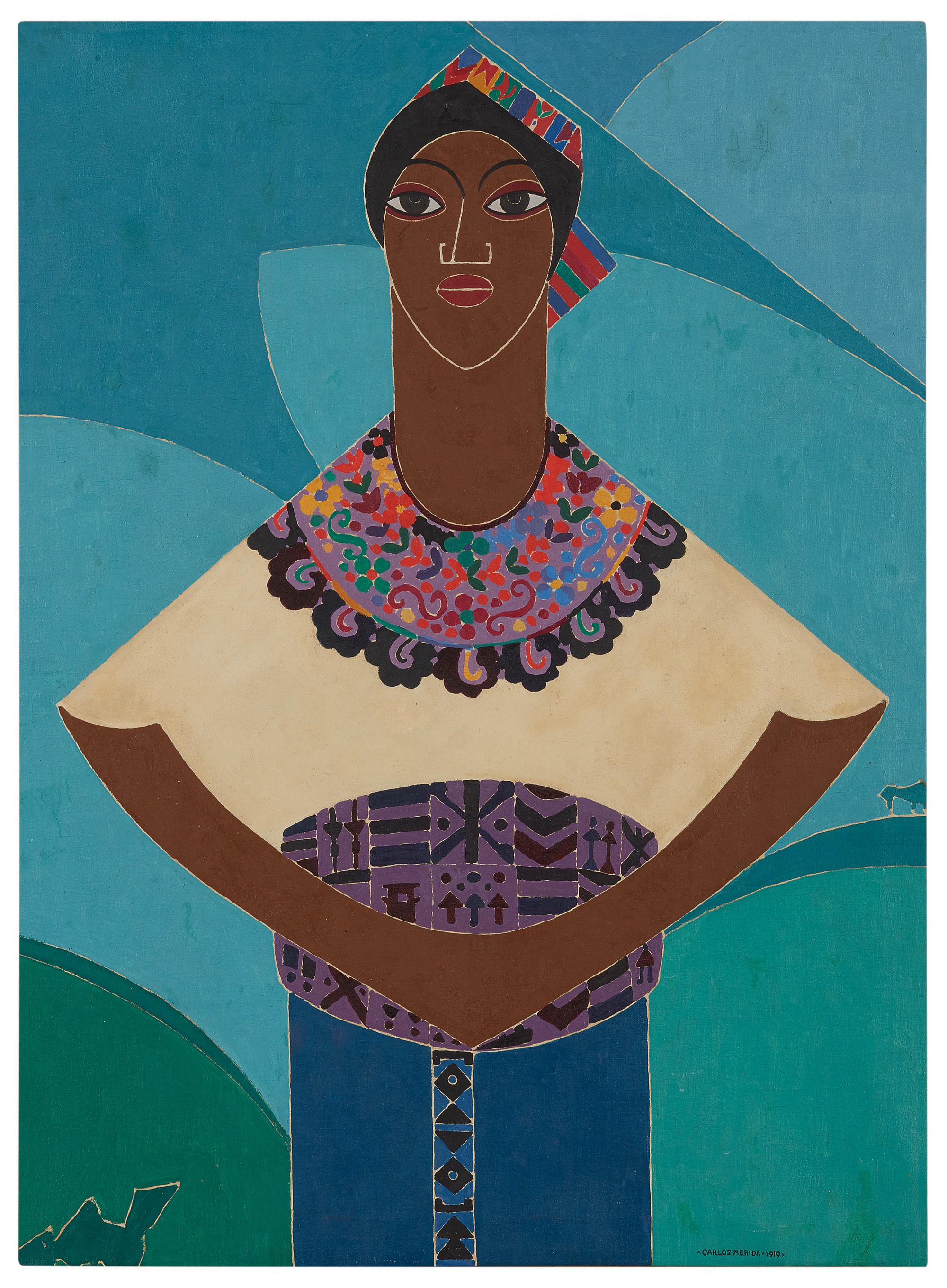 CARLOS MÉRIDA | MOTIVO GUATEMALTECO | Impressionist & Modern Art Day ...