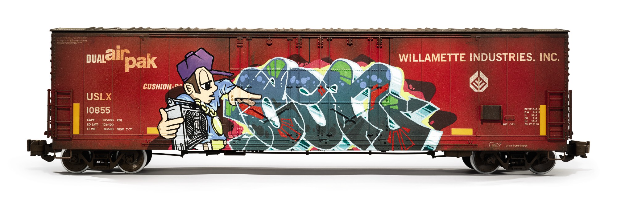 TIM CONLON | Five B-Boy G Scale Trains, 2020. | Hip Hop | 2020 | Sotheby's