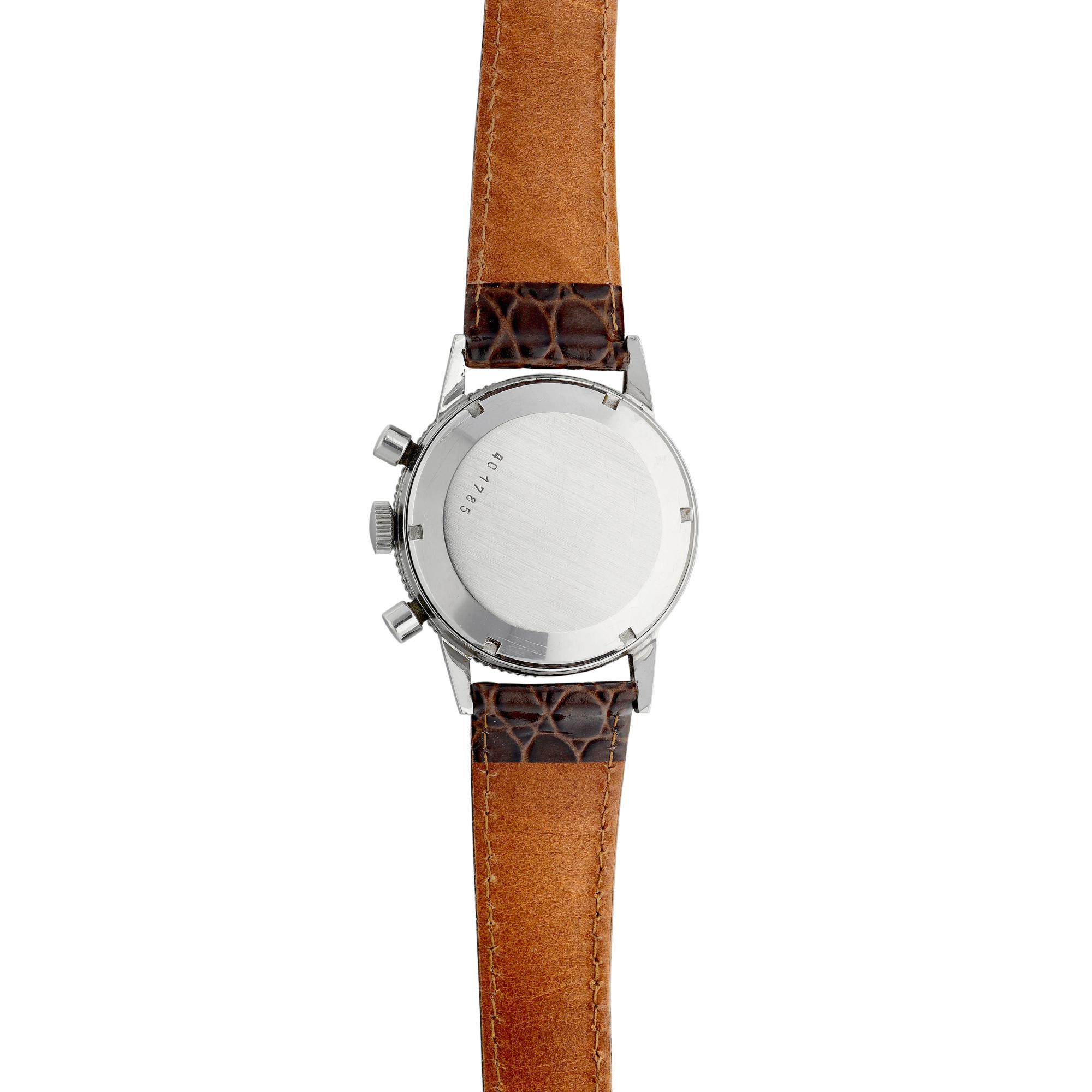 Type 21 | A stainless steel flyback chronograph wristwatch, Circa 1955 ...