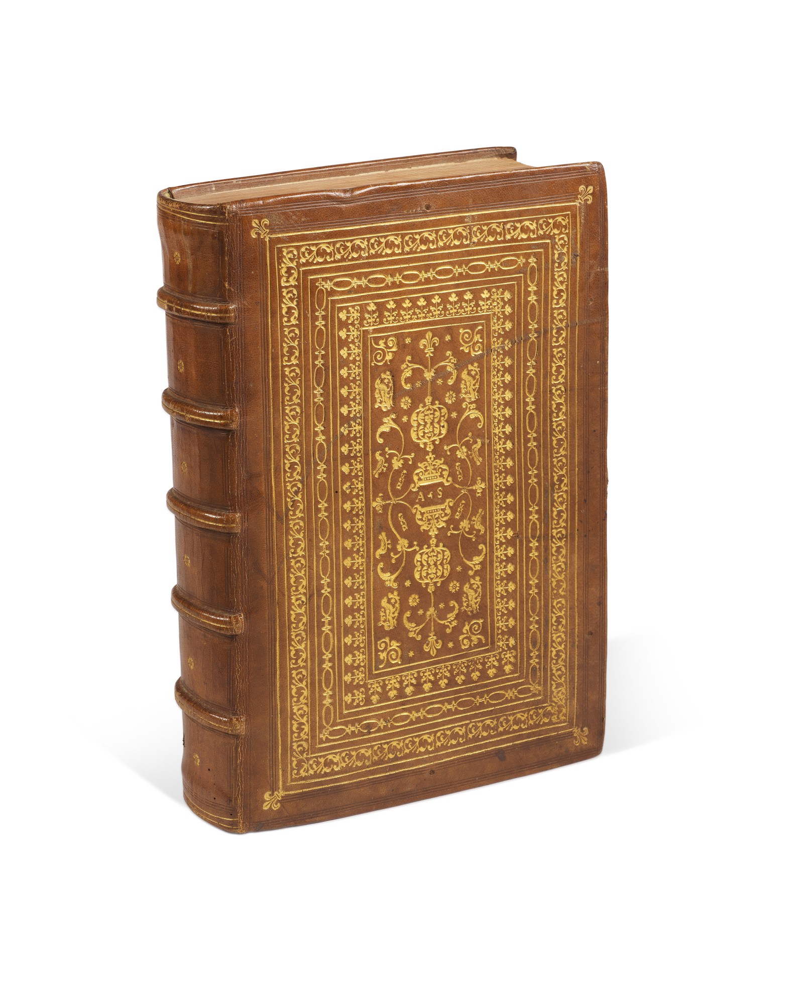 Livius, Le deche delle historie romane, Venice, 1547, contemporary tan ...