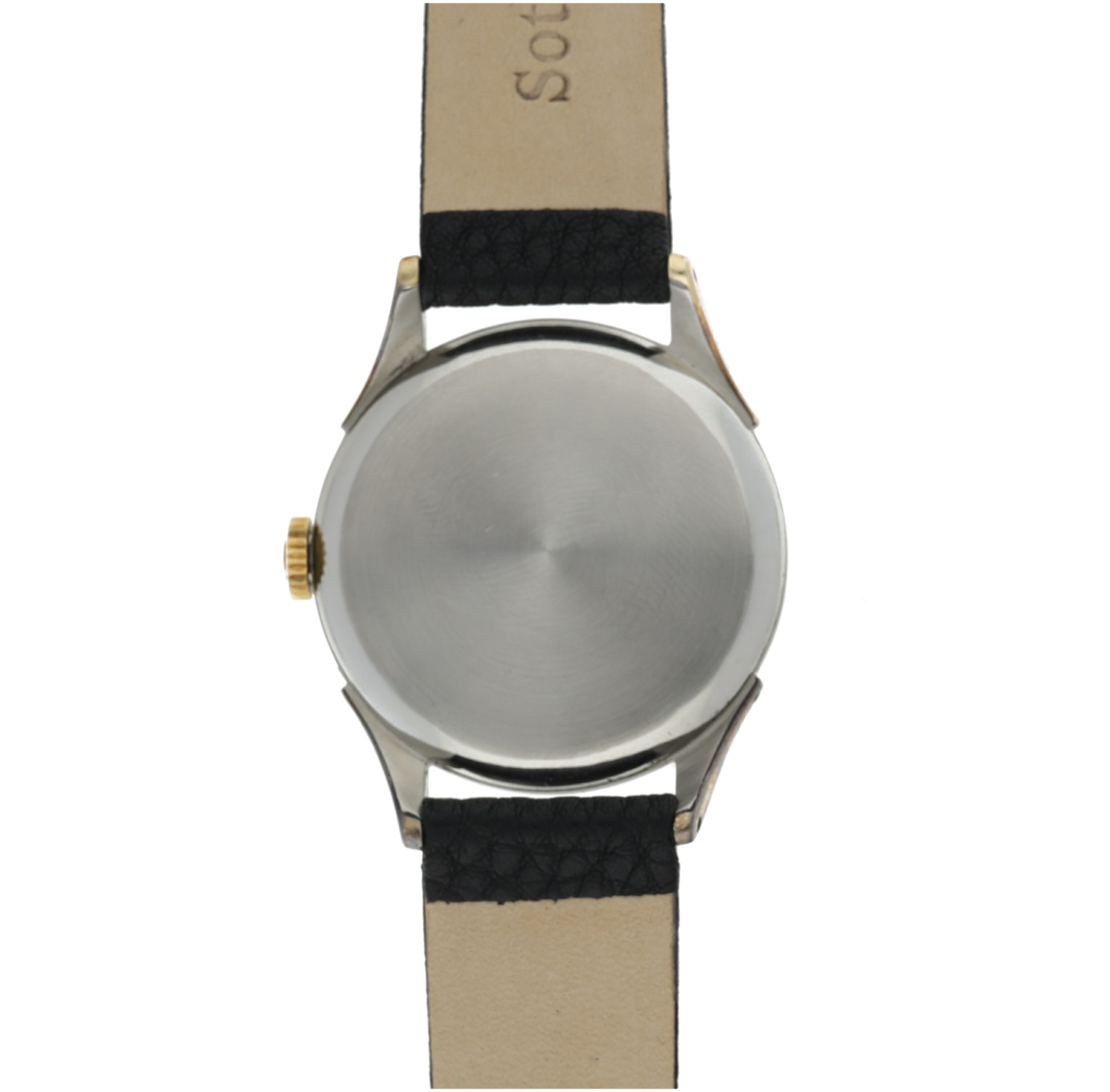 OMEGA | REFERENCE 2606-2 A STAINLESS STEEL AND PLATED GOLD TRIPLE ...