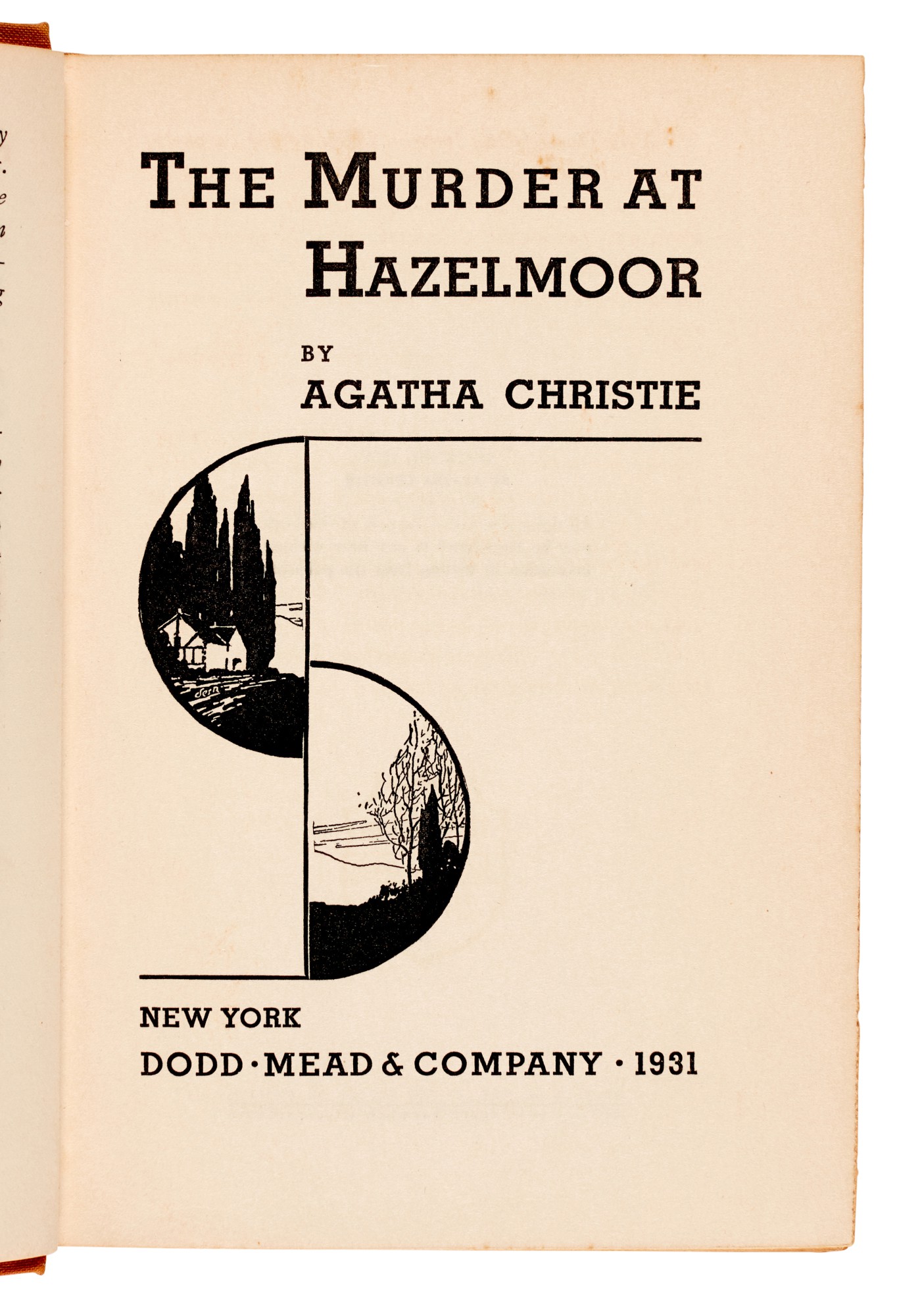 Agatha Christie | The Murder at Hazelmoor, 1931 | Detective Fiction ...