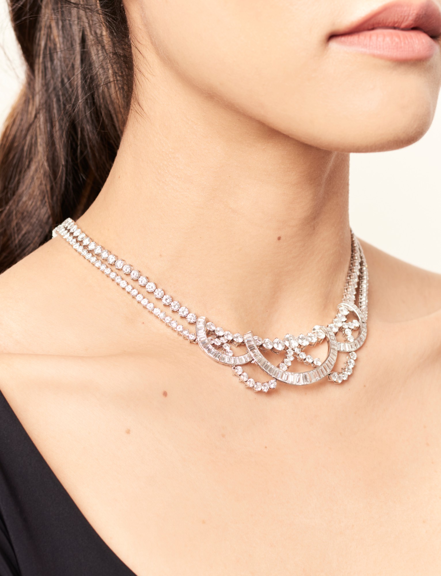 Charles Holl | Diamond Necklace, France 鑽石項鏈，法國 | Magnificent Jewels ...
