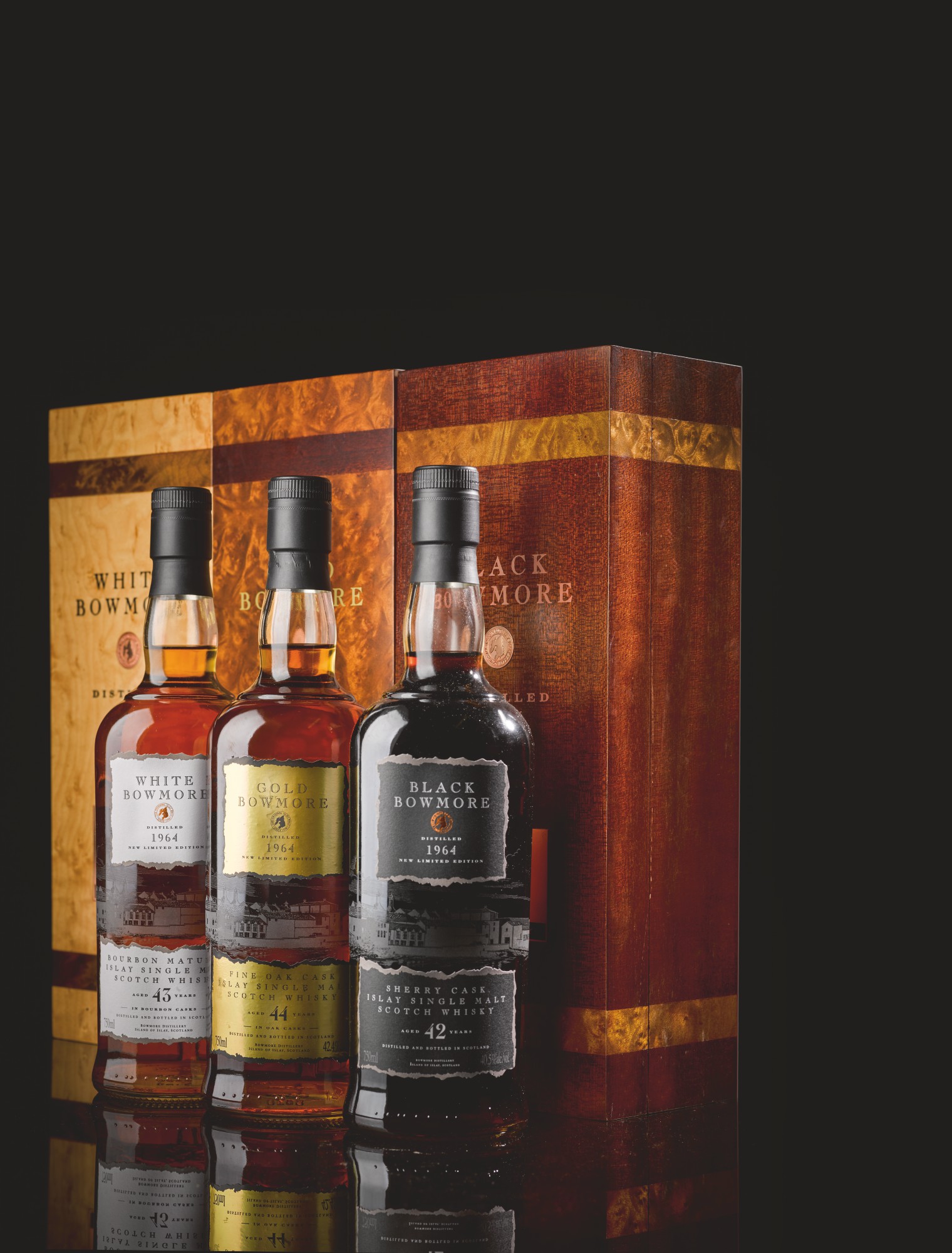 BOWMORE BLACK SHERRY CASK 42 YEAR OLD 40.5 ABV 1964 | The Ultimate ...