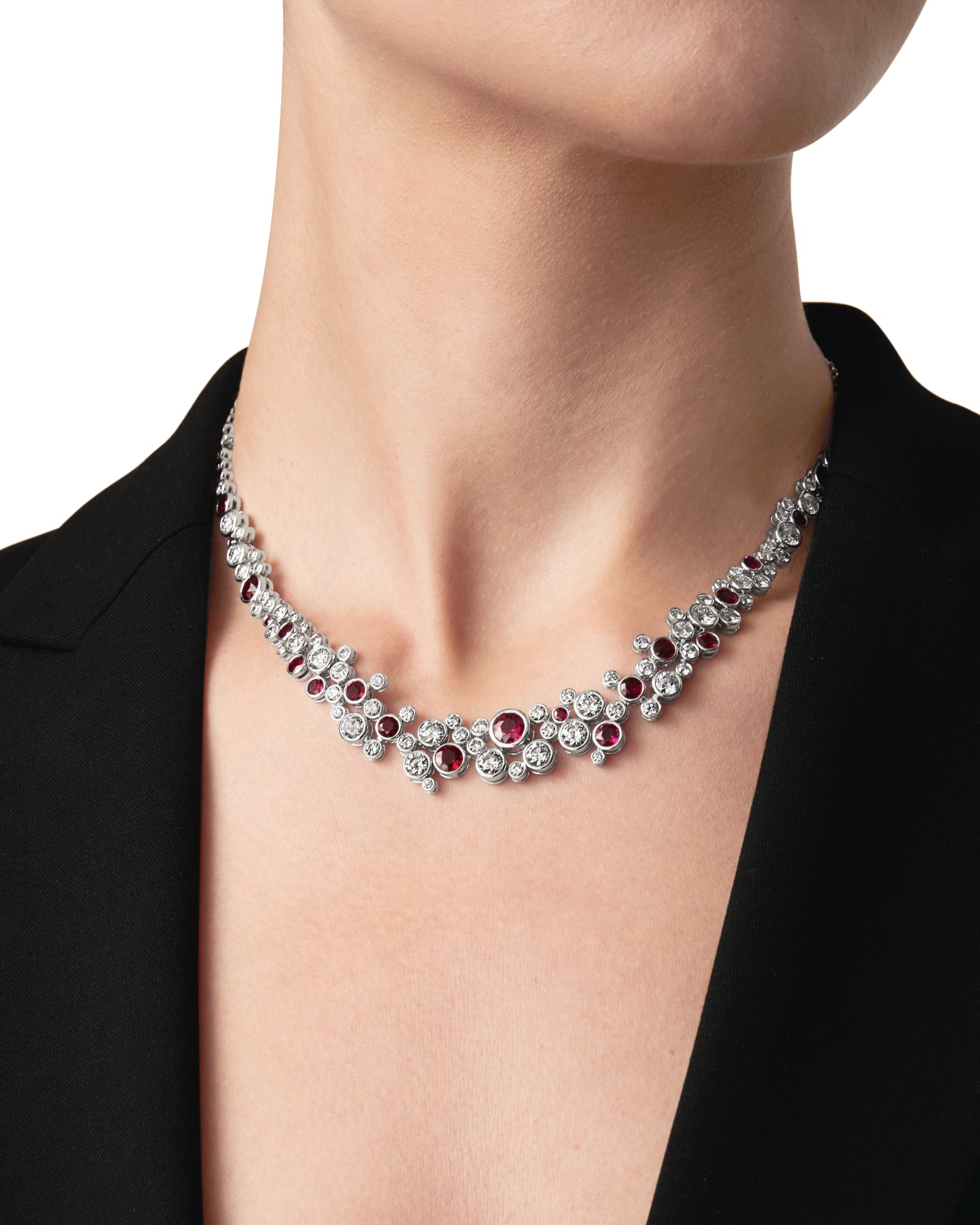 Graff | Ruby and Diamond 'Infinity' Necklace | Important Jewels ...