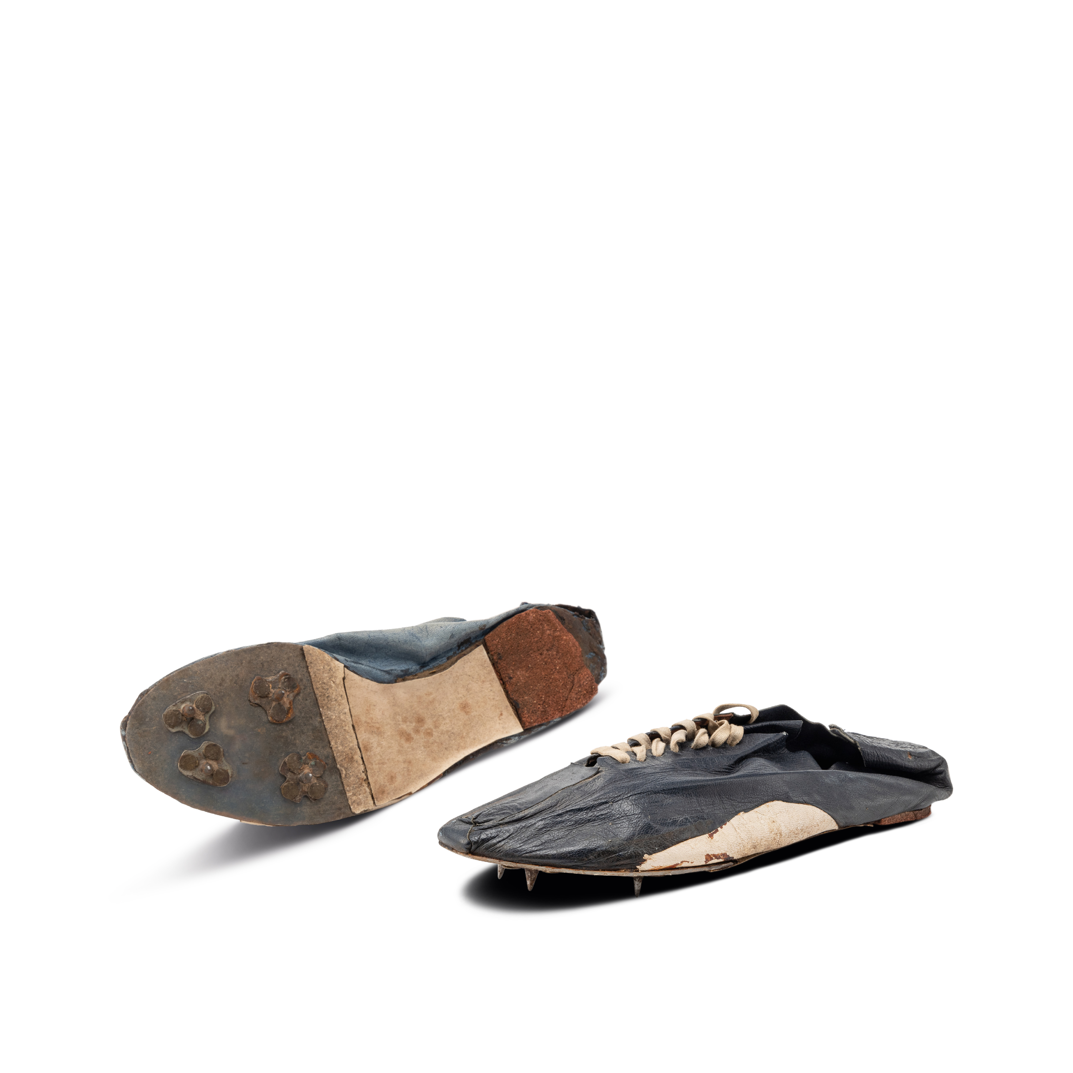 Nike Co-Founder Bill Bowerman 1960s Pre-Nike Handmade Black and Blue ...