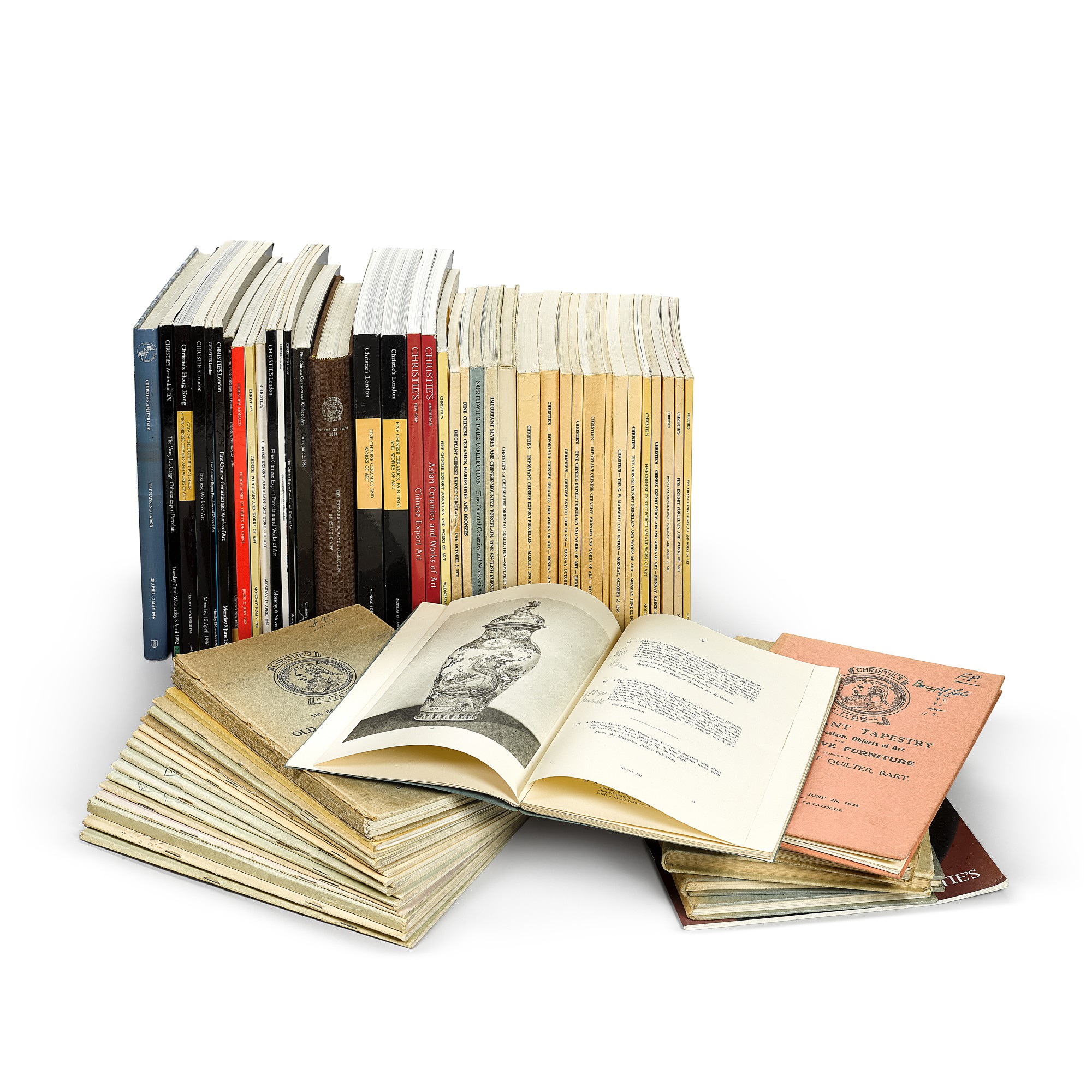 A collection of Christie's Chinese and Asian Art auction catalogues ...