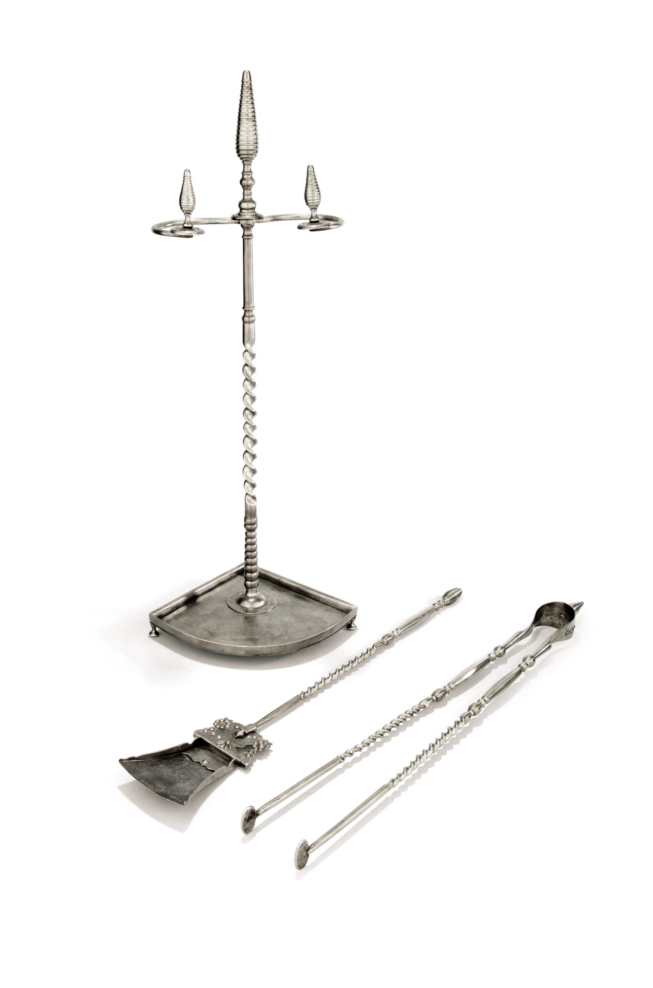 A SET OF TULA STYLE STEEL FIRE INSTRUMENTS, 19TH CENTURY | NÉCESSAIRE ...