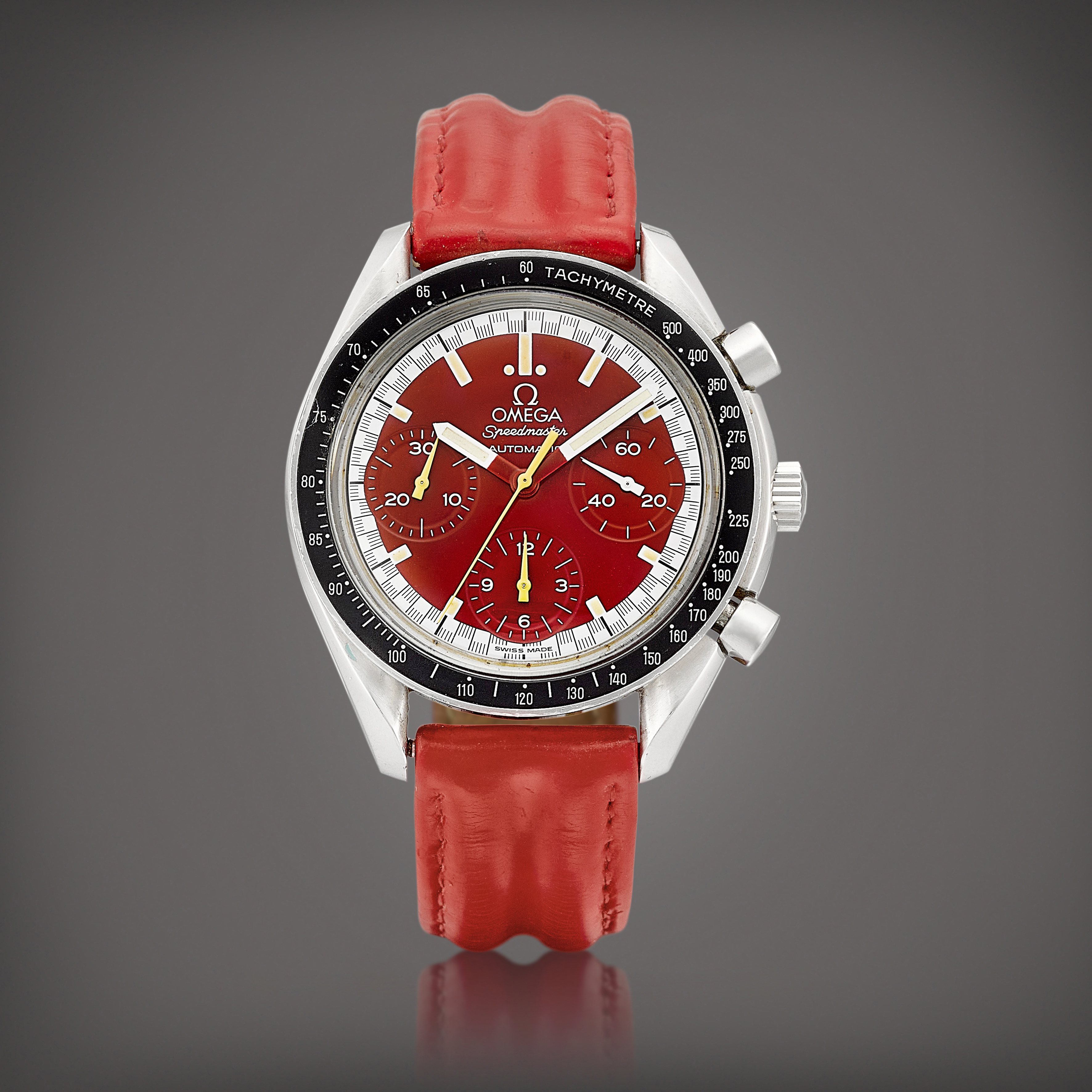 Speedmaster Schumacher Racing Reduced, Reference 3810 | A stainless ...