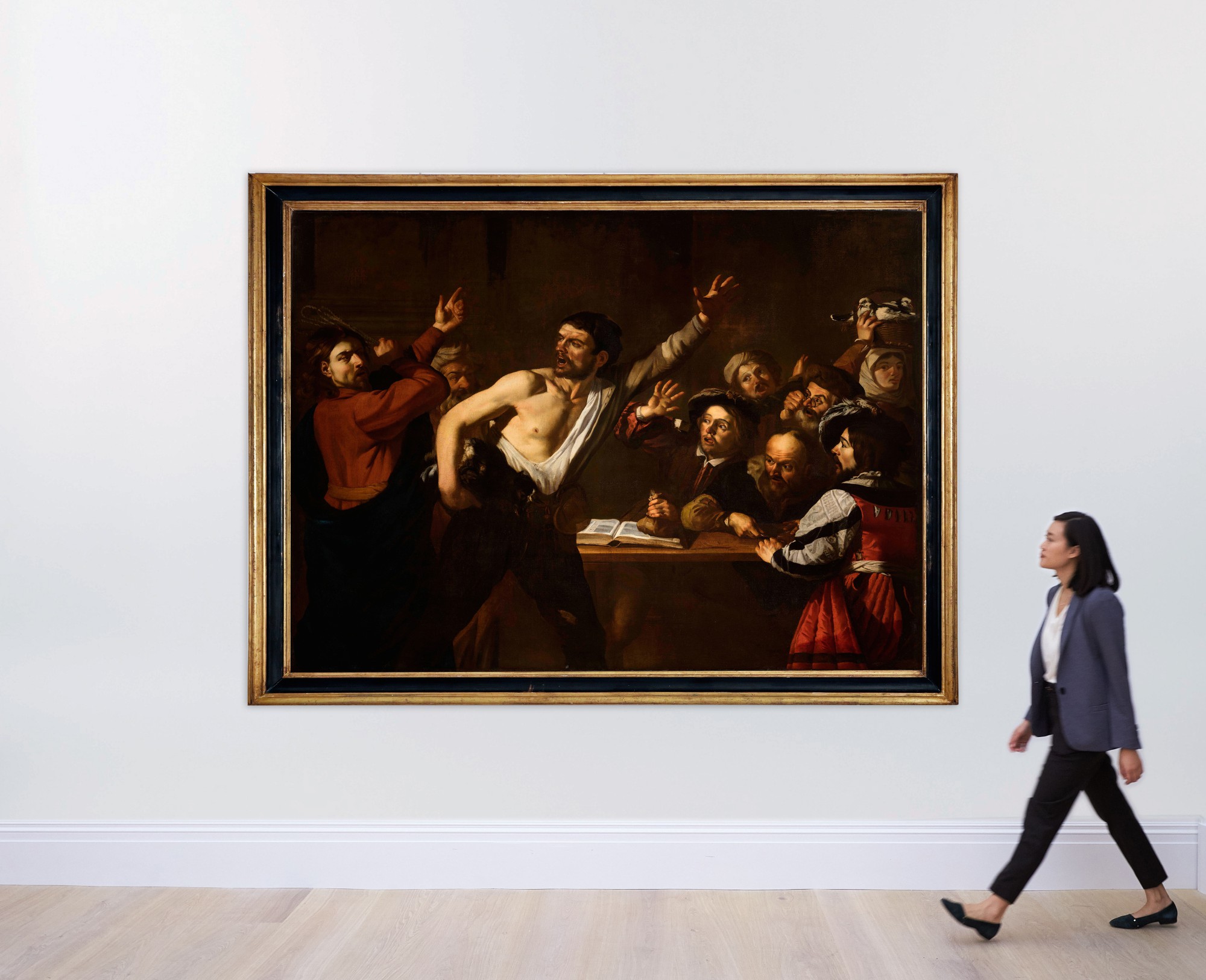 Christ driving the money changers from the temple | Master Paintings ...