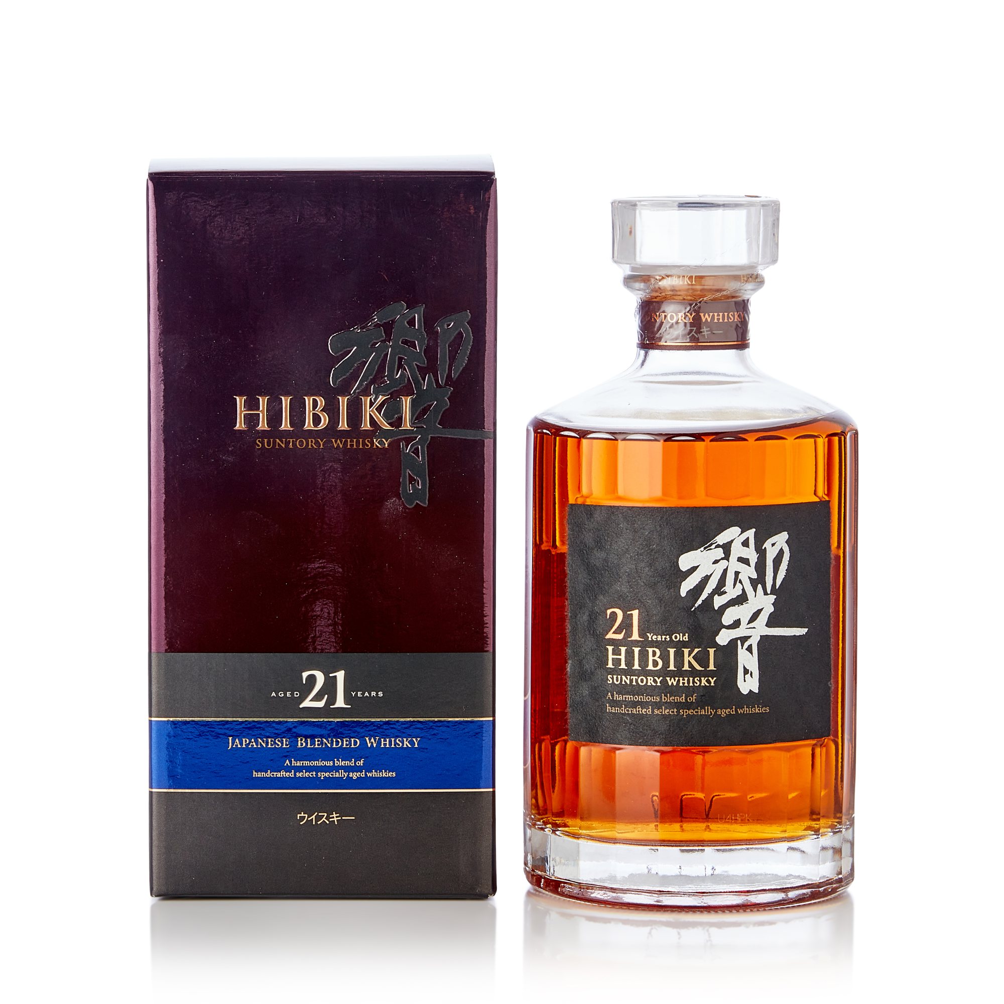 響 Hibiki 21 Year Old 43.0 abv NV (1 BT70) | Distilled | Whisky + Moutai ...