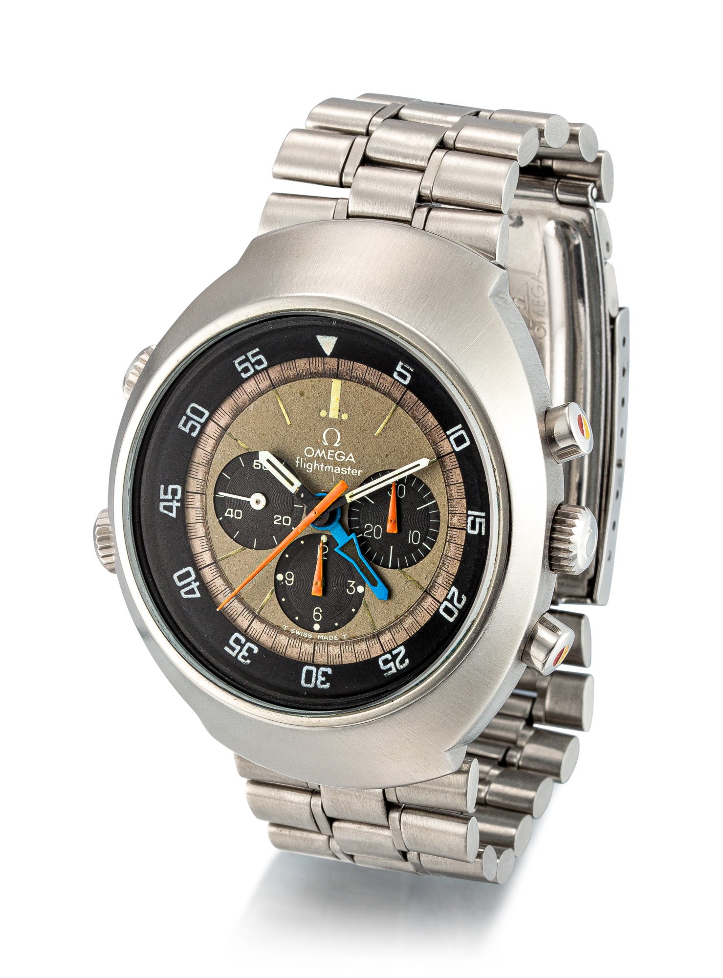 OMEGA | FLIGHTMASTER REFERENCE 145.026 | A STAINLESS STEEL DUAL TIME ...