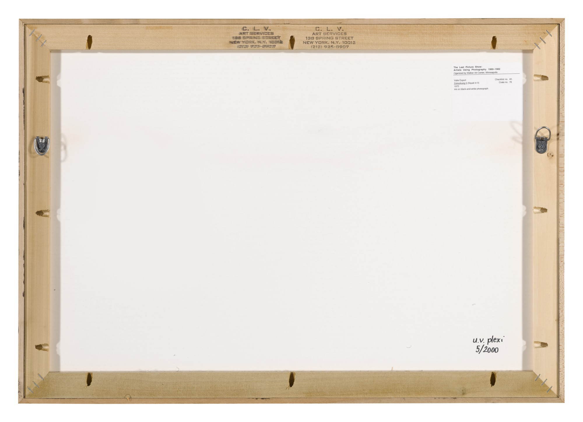 VALIE EXPORT | 'ZUHOCKUNG II' (SQUAT IN II) (FROM KÖRPERKONFIGURATIONEN ...