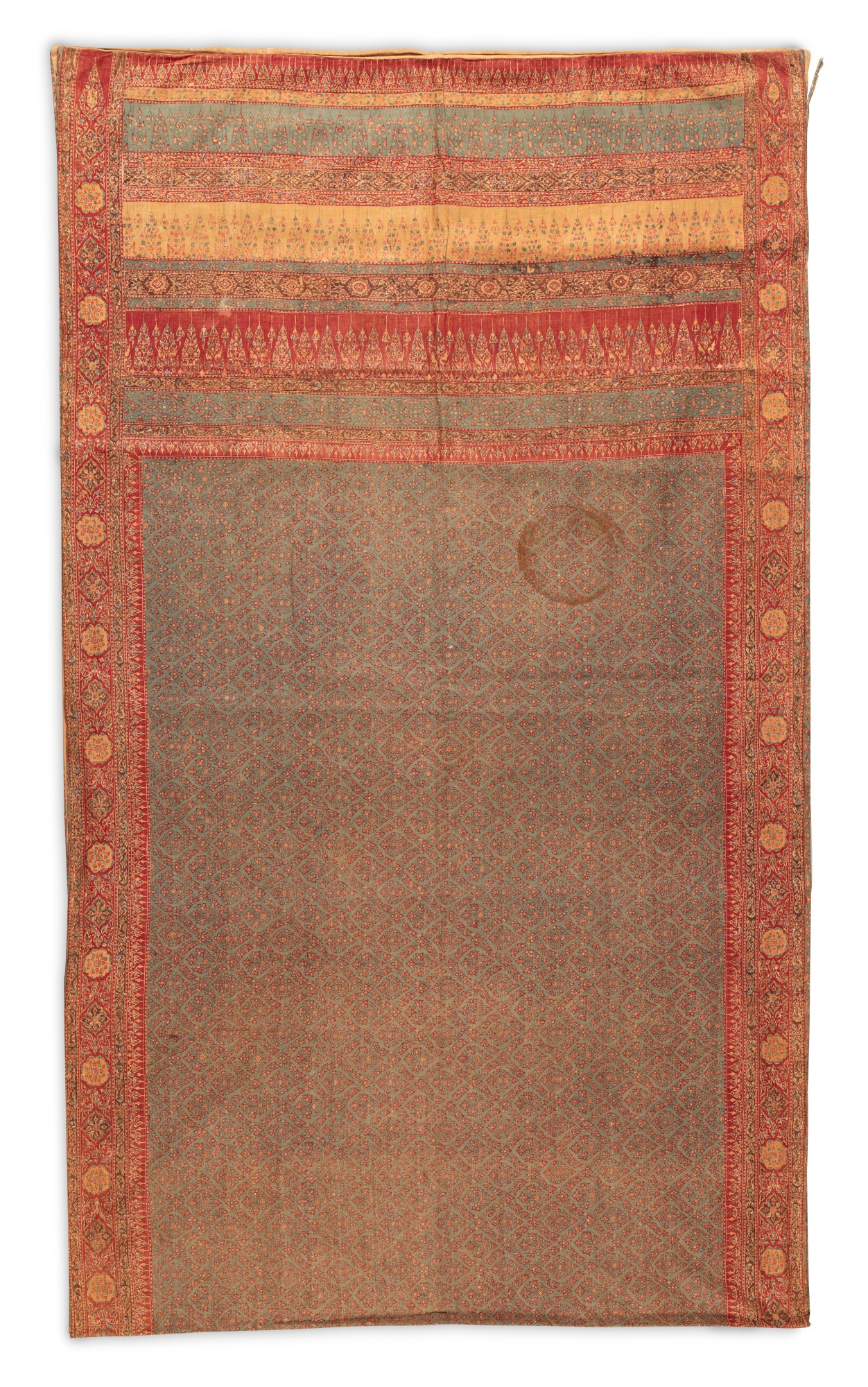 A painted cotton 'phanung' India (Madras), for the Kingdom of Siam ...