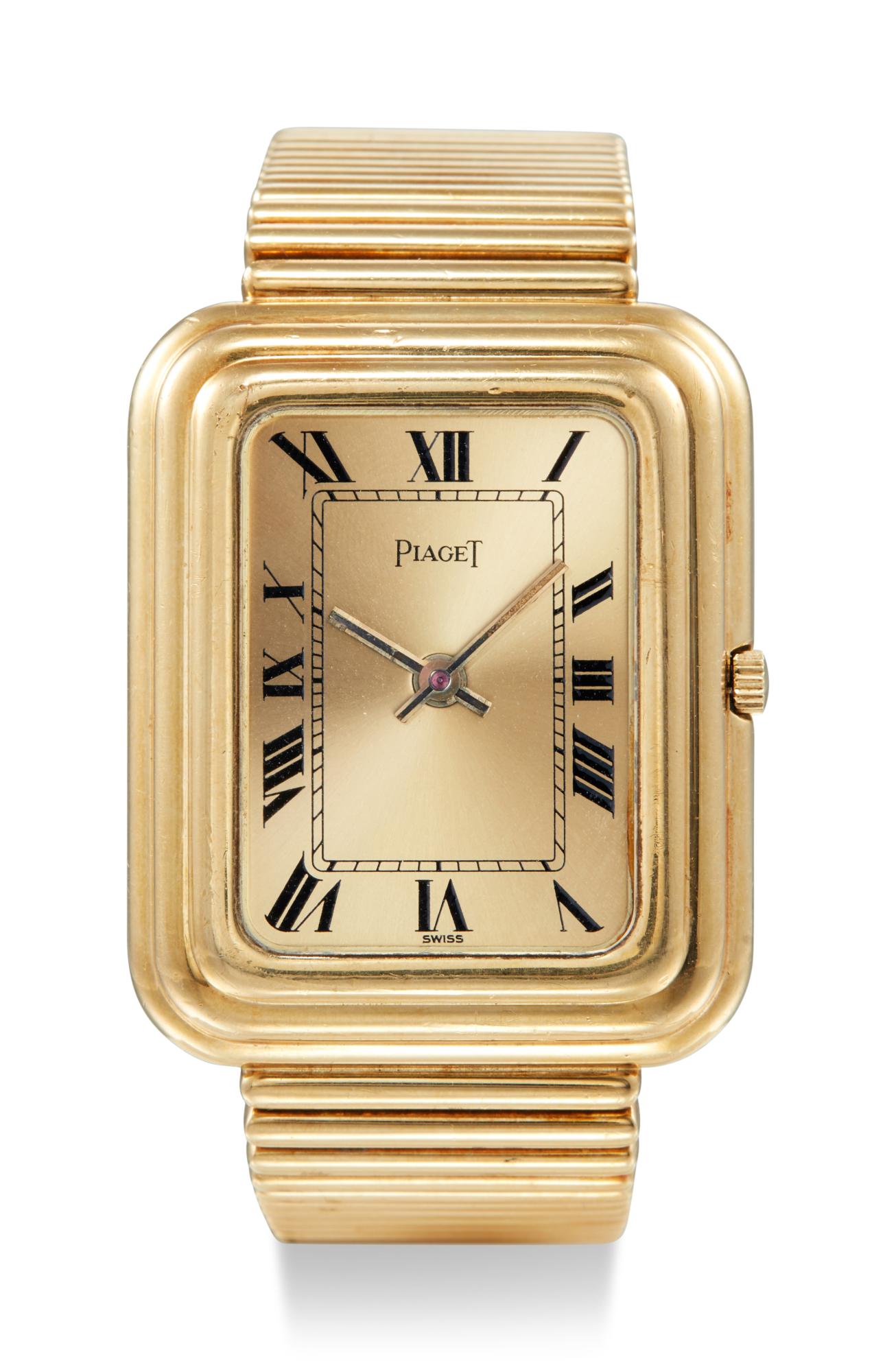 PIAGET | RECTANGLE A L ANCIENNE, REFERENCE 14101 C10, A YELLOW GOLD ...